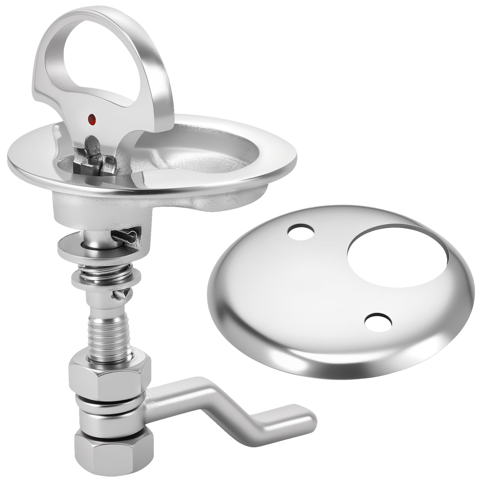 Ikoopy 316 Stainless Steel Boat Cam Latch with Back Plate Heavy Duty ...