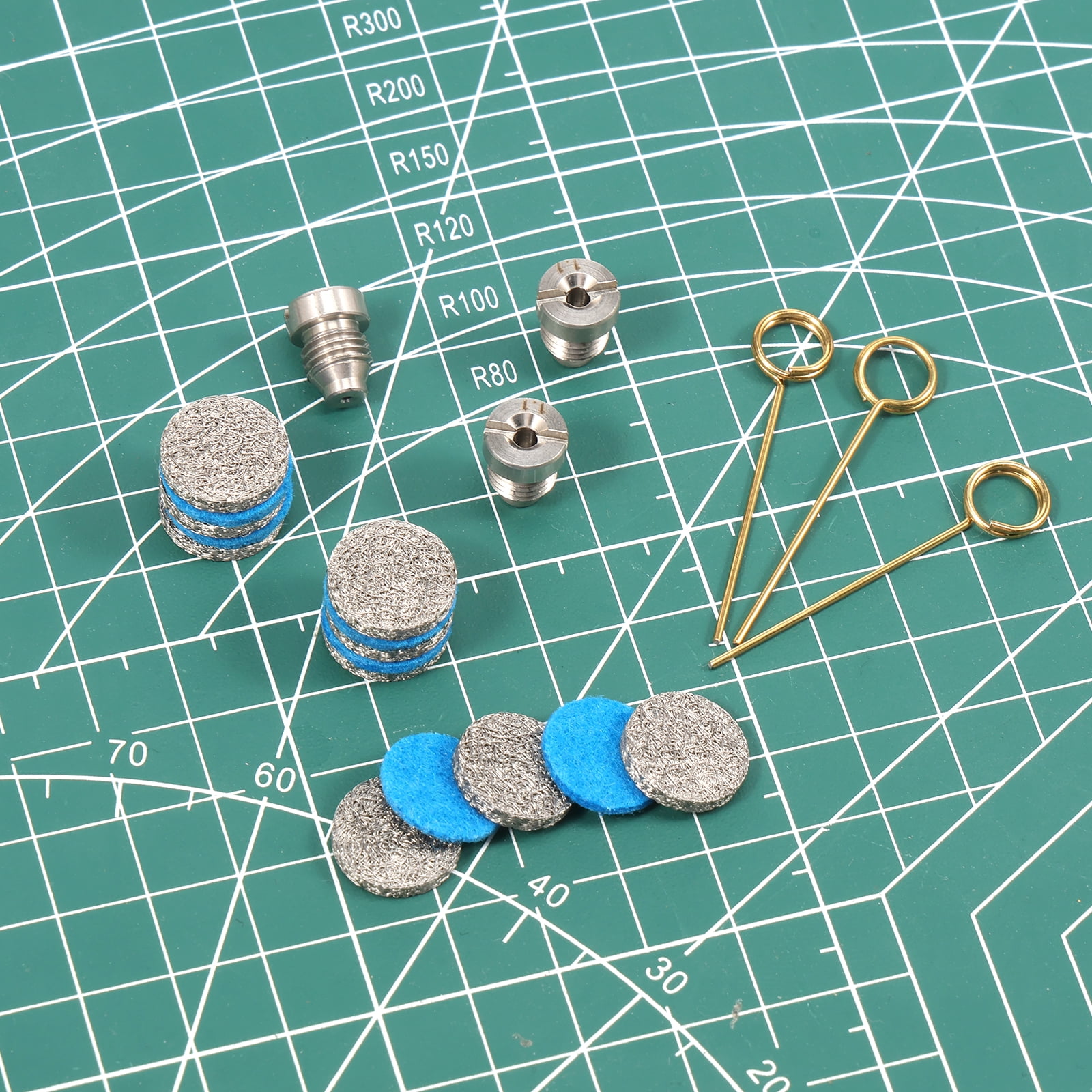 Ikoopy 3Pcs Orifice Nozzle and Foam Maker Meshes Kit 1.1 mm Stainless ...