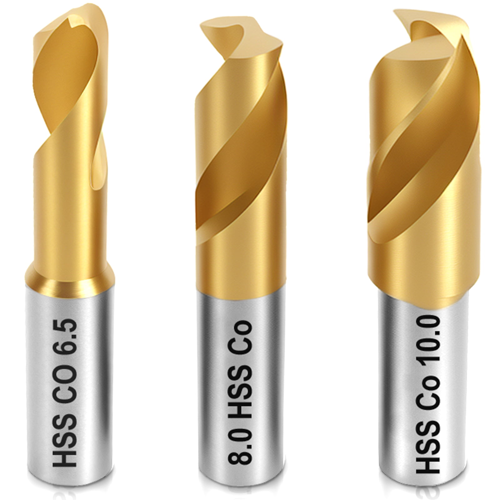 Ikoopy 3Pcs Spot Weld Drill Bit High Speed Steel Cobalt Spot Welding ...