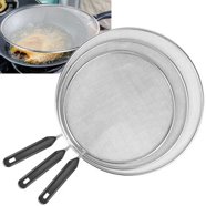 Splatter Guard Oil Shield Grease Frying Pan Screen Fine Mesh Cover Lid ...
