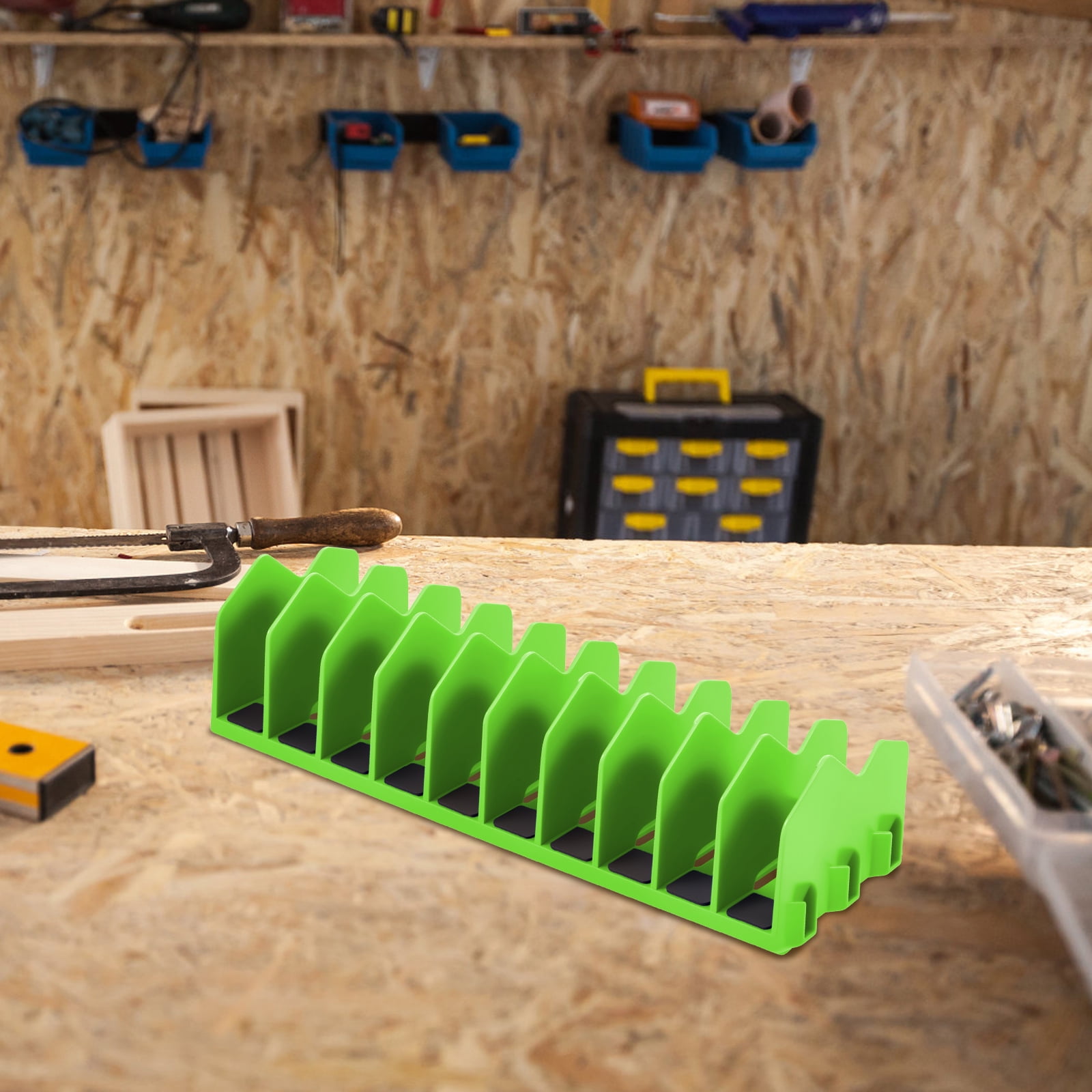 Ikoopy 4 Pcs Plier Organizer Rack with Nonslip Rubber Base 10 Slots ...