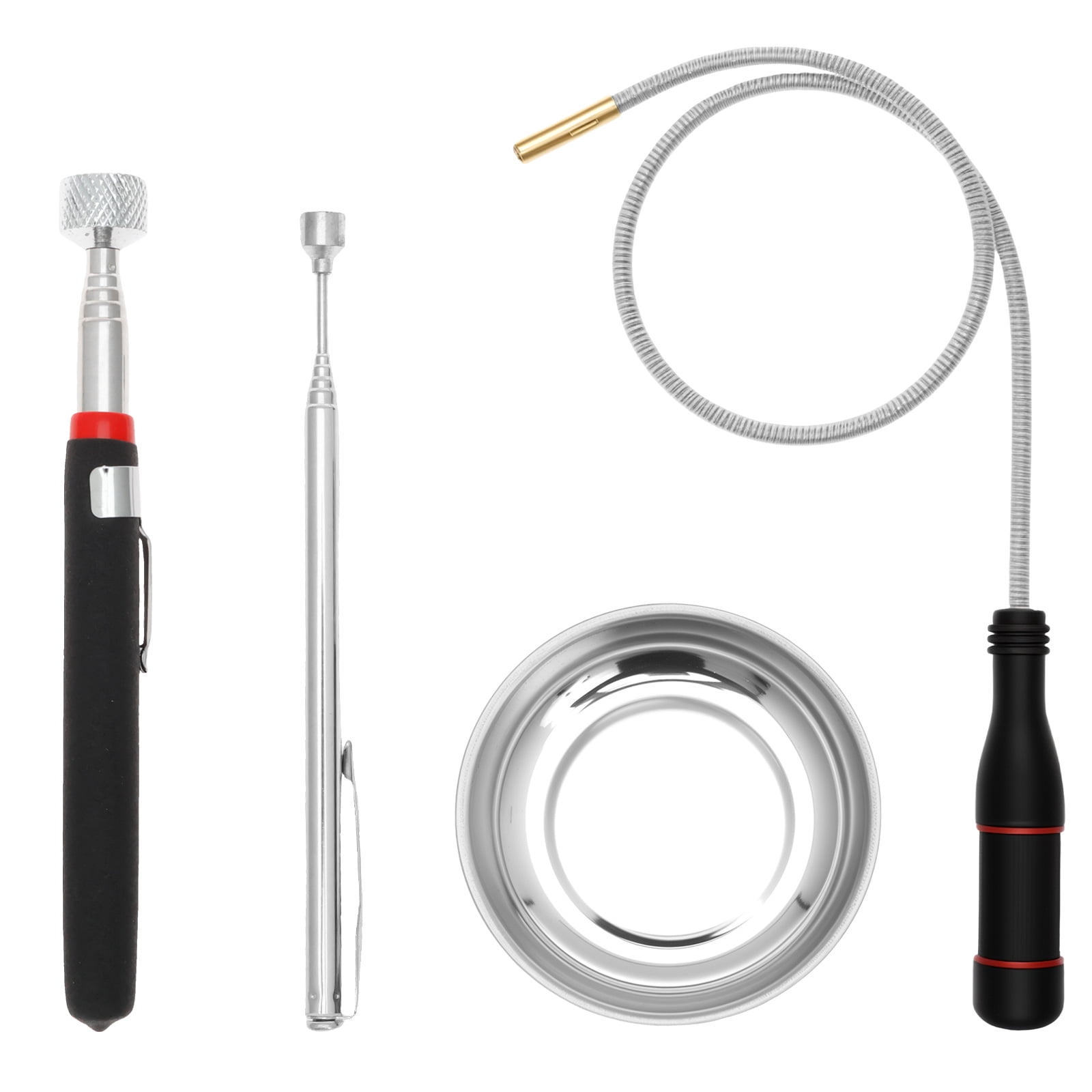 Ikoopy 4Pcs Telescoping Magnetic Grabber Extendable Magnet Pickup Tool ...