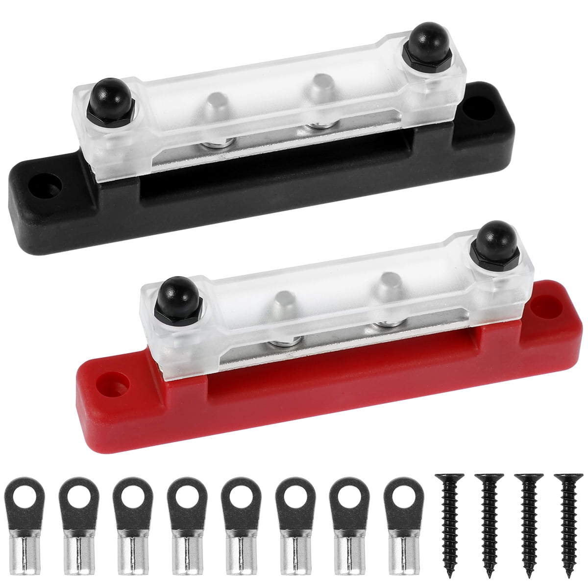 Ikoopy 4Way Battery Terminal Distribution Block 150A 48V Professional ...