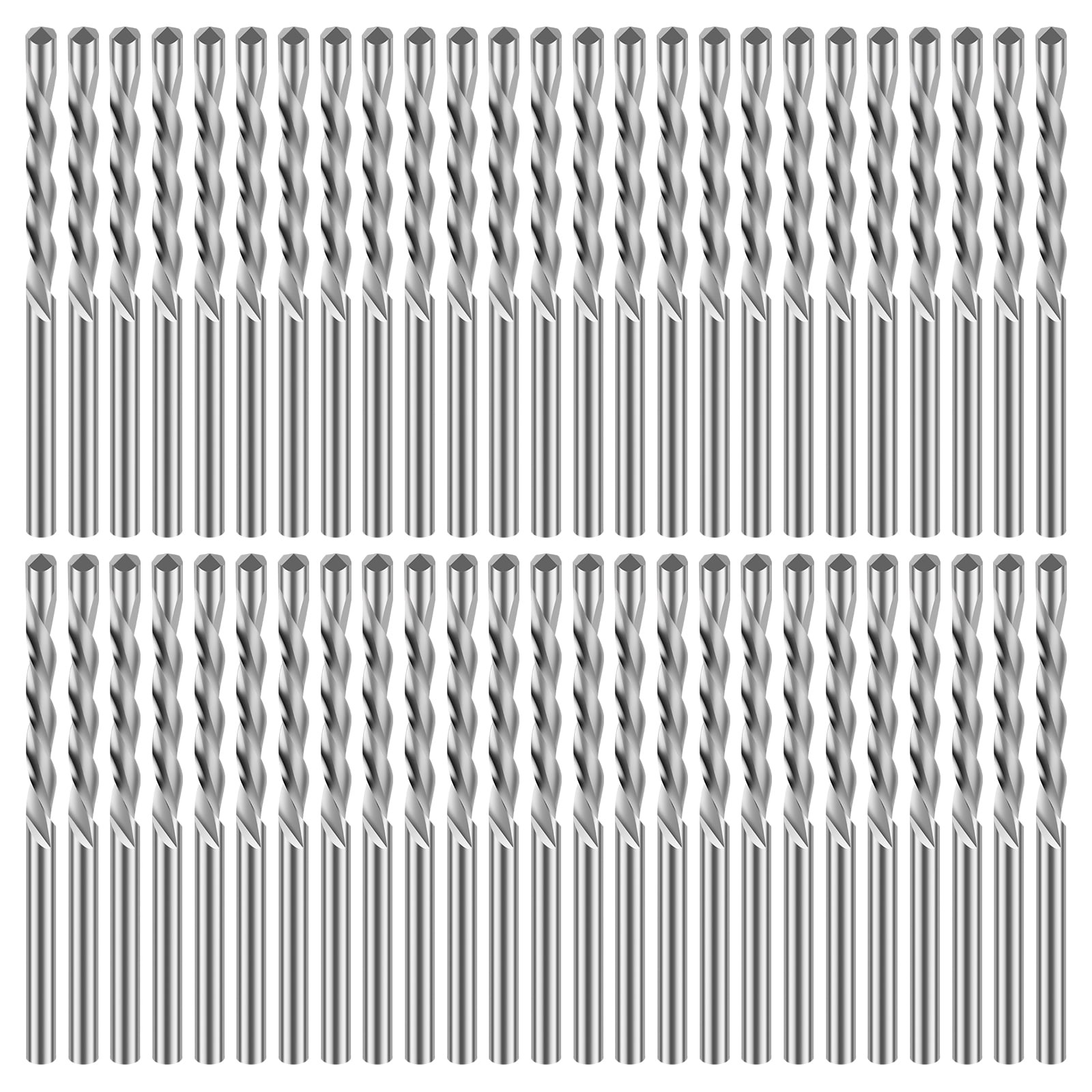 Ikoopy 50Pcs Drywall Bit 1/8 Inch Spiral Saw Tip Cutting Bits M2 High ...