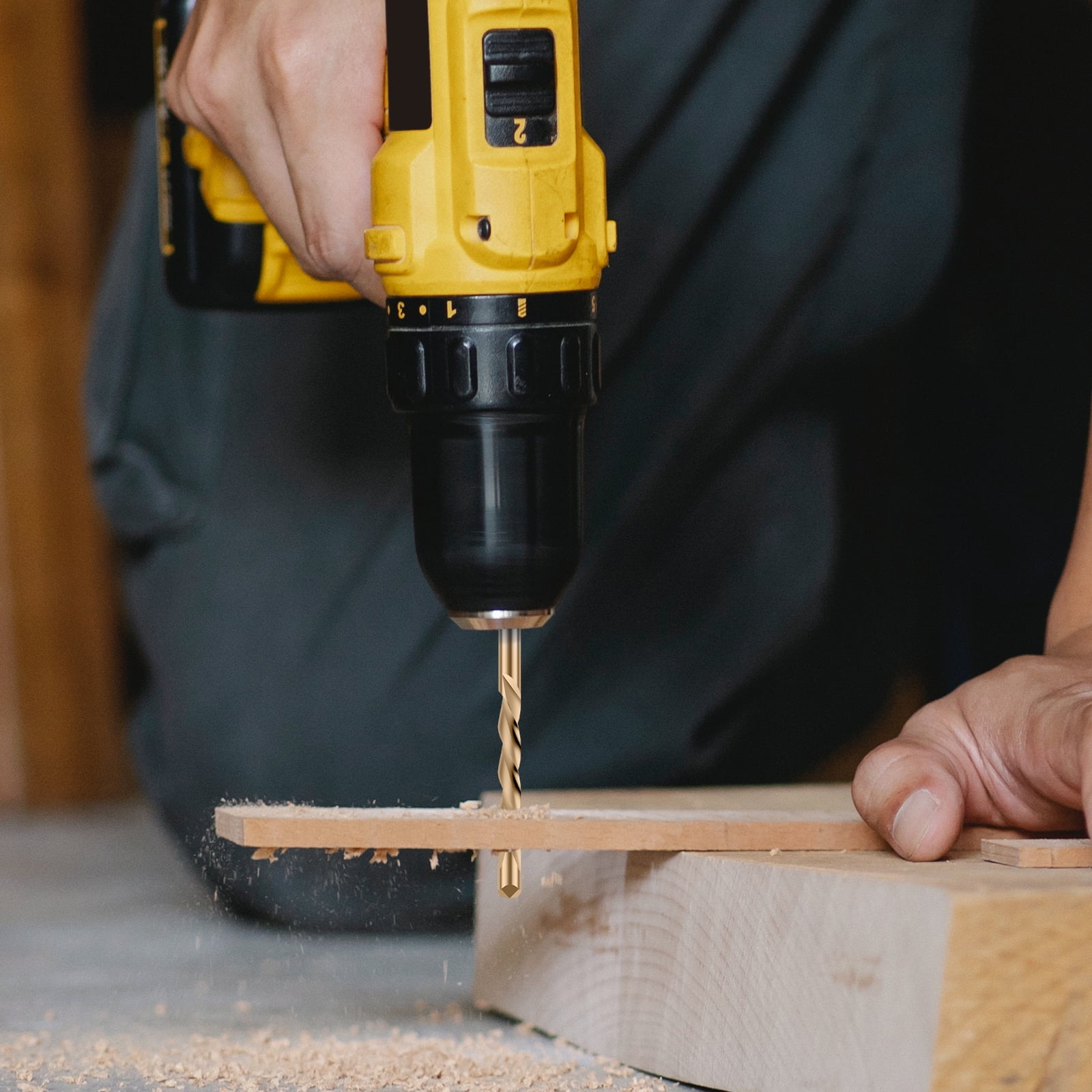 Ikoopy 50Pcs Drywall Bit 1/8 Inch Spiral Saw Tip Cutting Bits M2 High ...