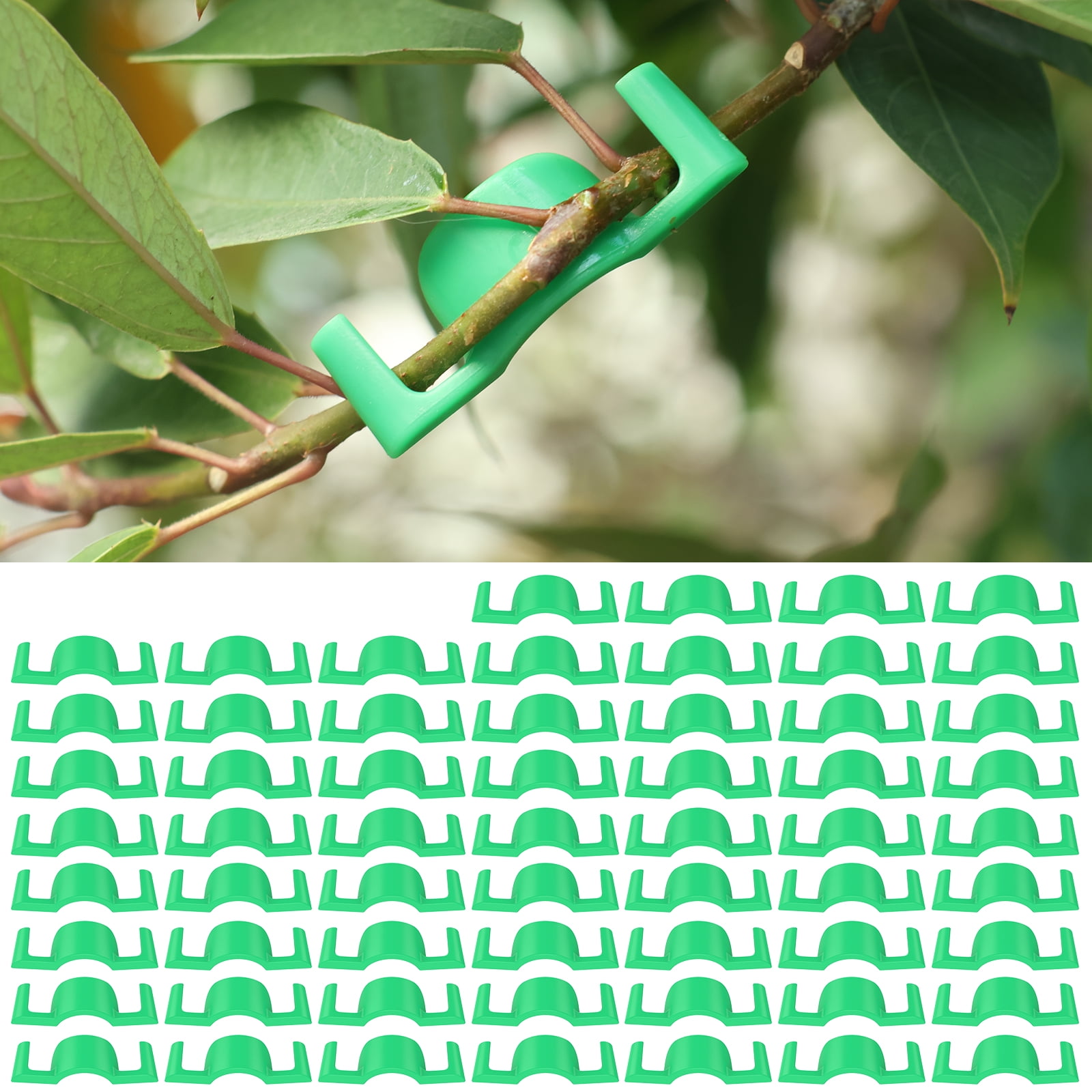Ikoopy 60 Pack Universal LST Planting Training Clip Reusable Low Stress ...