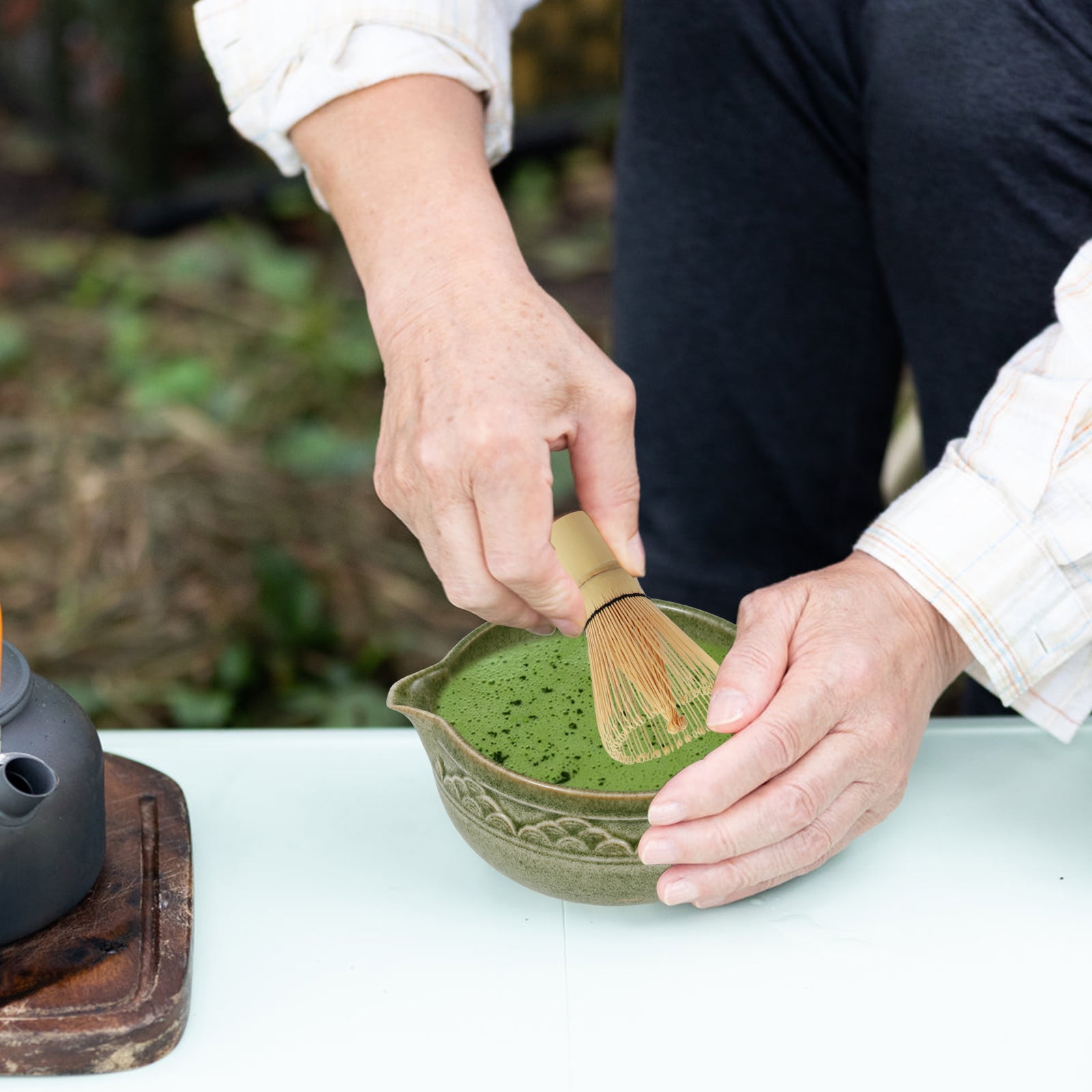 Ikoopy 7PCS Matcha Whisk Set Easy to Use Matcha Tool Kit with Matcha ...