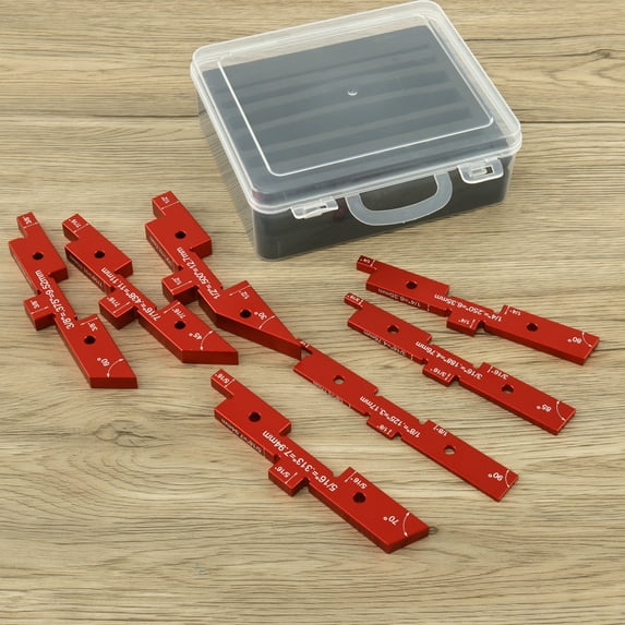 Ikoopy 7Pcs Router Table Setup Blocks Aluminum Alloy Setup Blocks ...