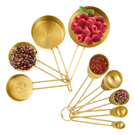 Cevemin Stainless Steel Coffee Measuring Spoon - Multifunctional Food ...