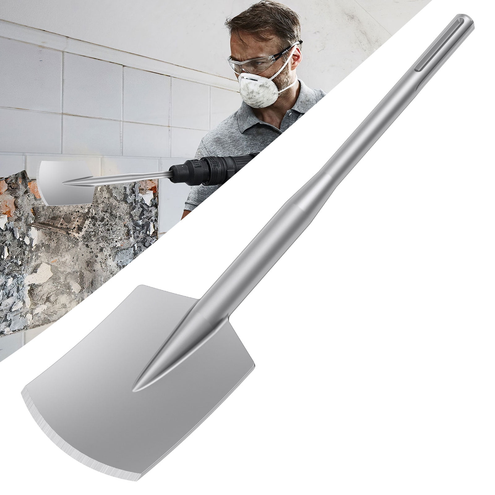 Ikoopy Alloy Branding Steel Clay Spade Uniform Force Chisel Bit Set ...