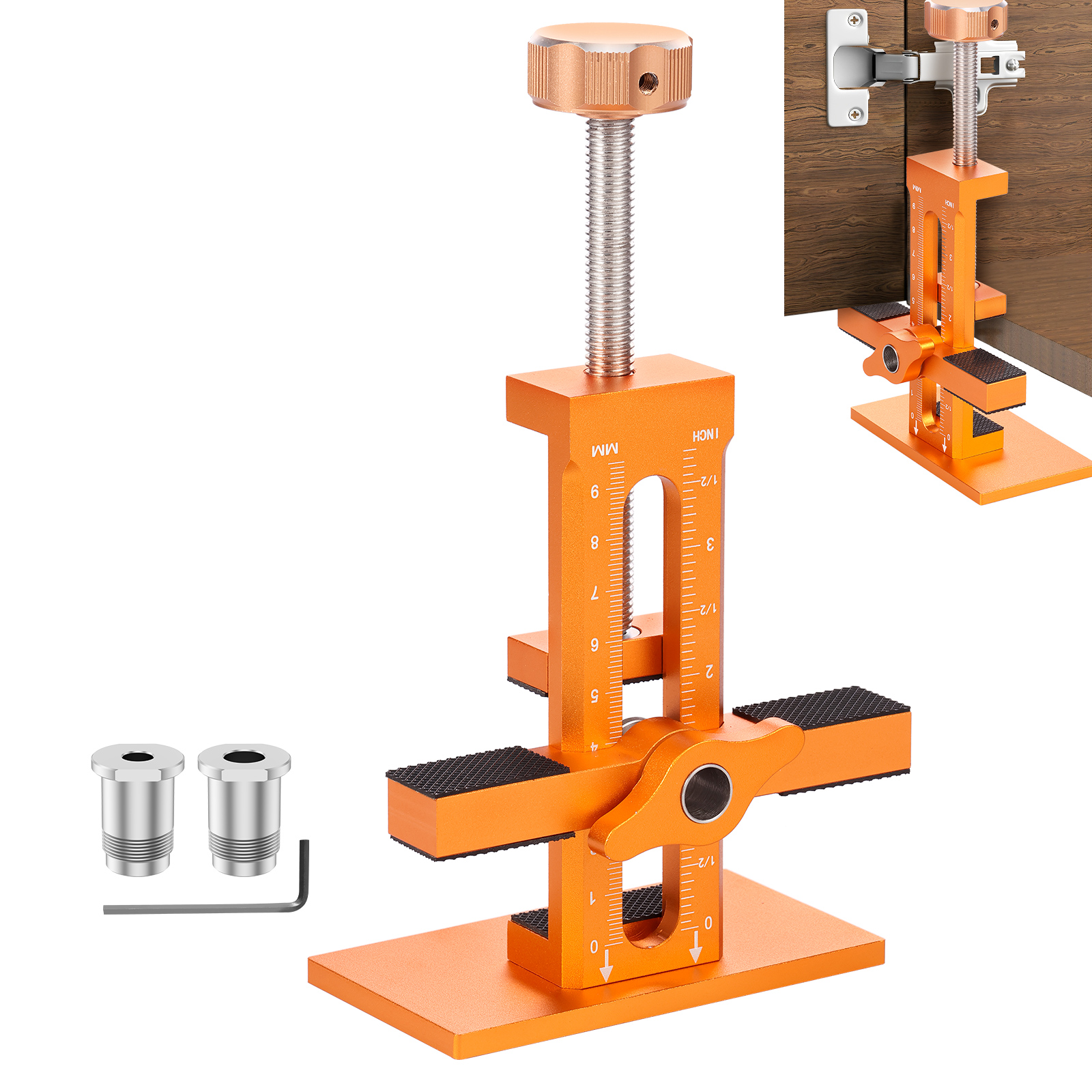 Ikoopy Aluminum Alloy Cabinet Door Positioning Tool Adjustable Cabinet ...