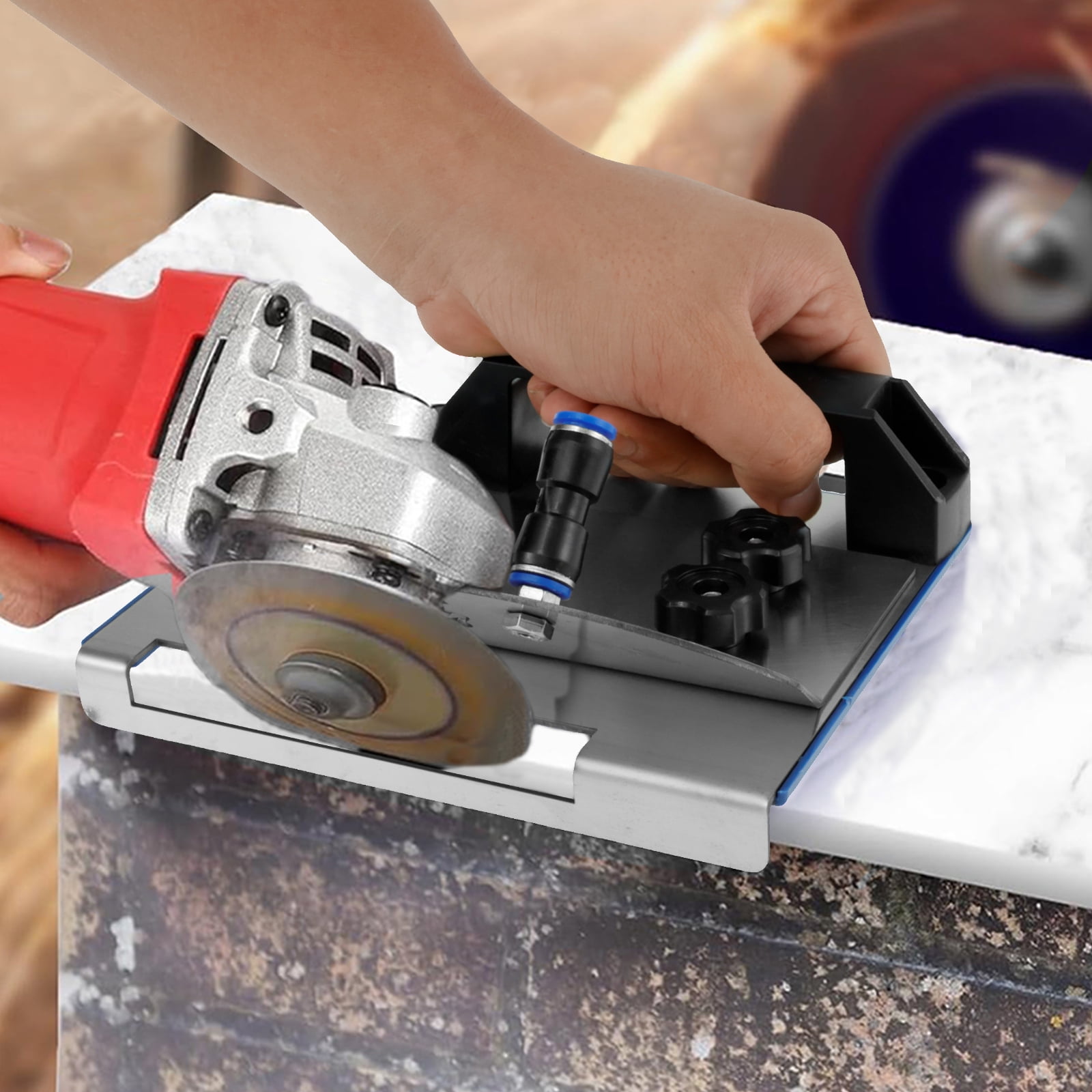 Ikoopy Angle Grinder Stand Stainless Steel Angle Grinder Tile ...