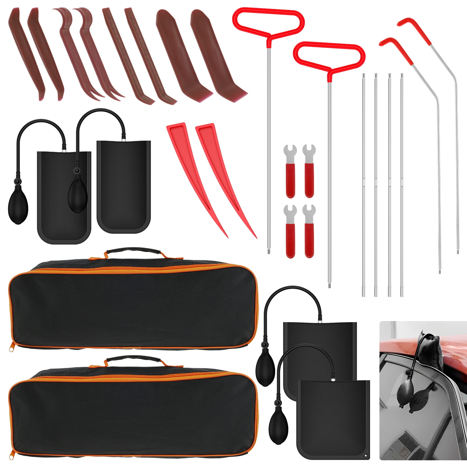 Ikoopy Assorted 5th Wheel Pin Puller Kit Heavy Duty Hook Stainless ...