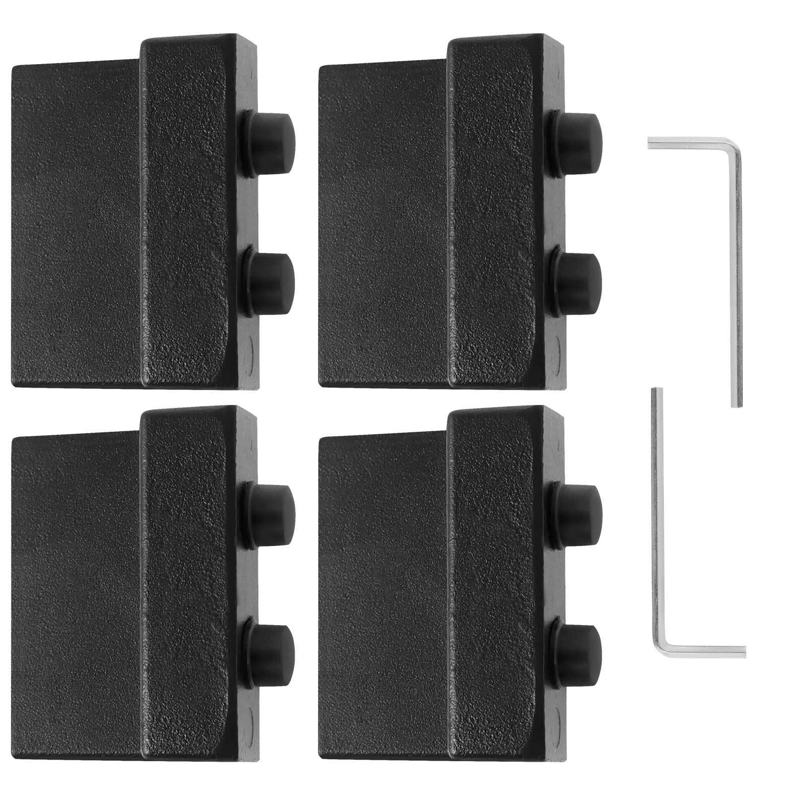 Ikoopy Barn Door Stopper Plastic Barn Roller Stopper with L Shape ...