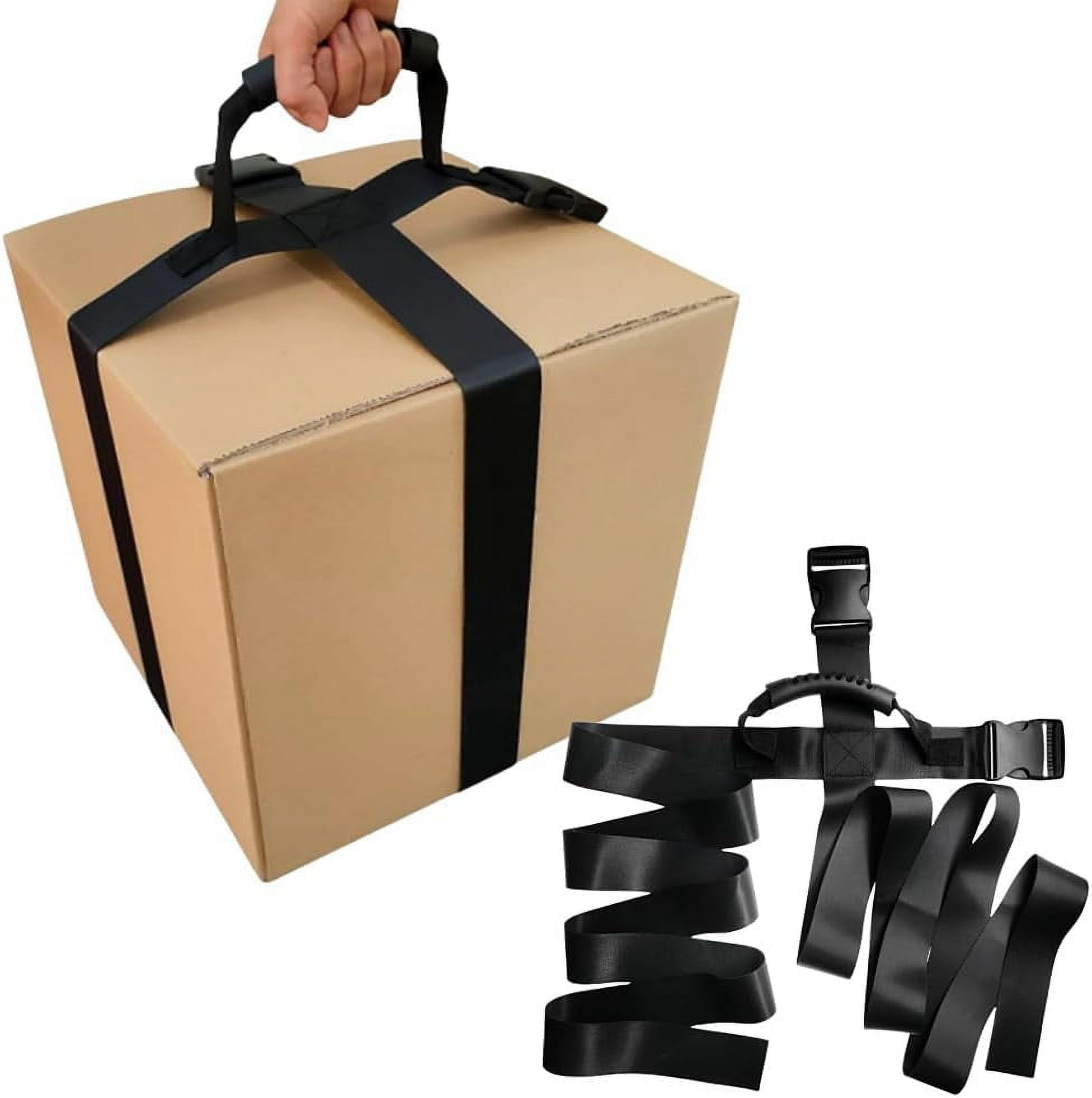 Ikoopy Box Carrying Strap with Handle 74.8/118.11 Inch Adjustable Cross ...