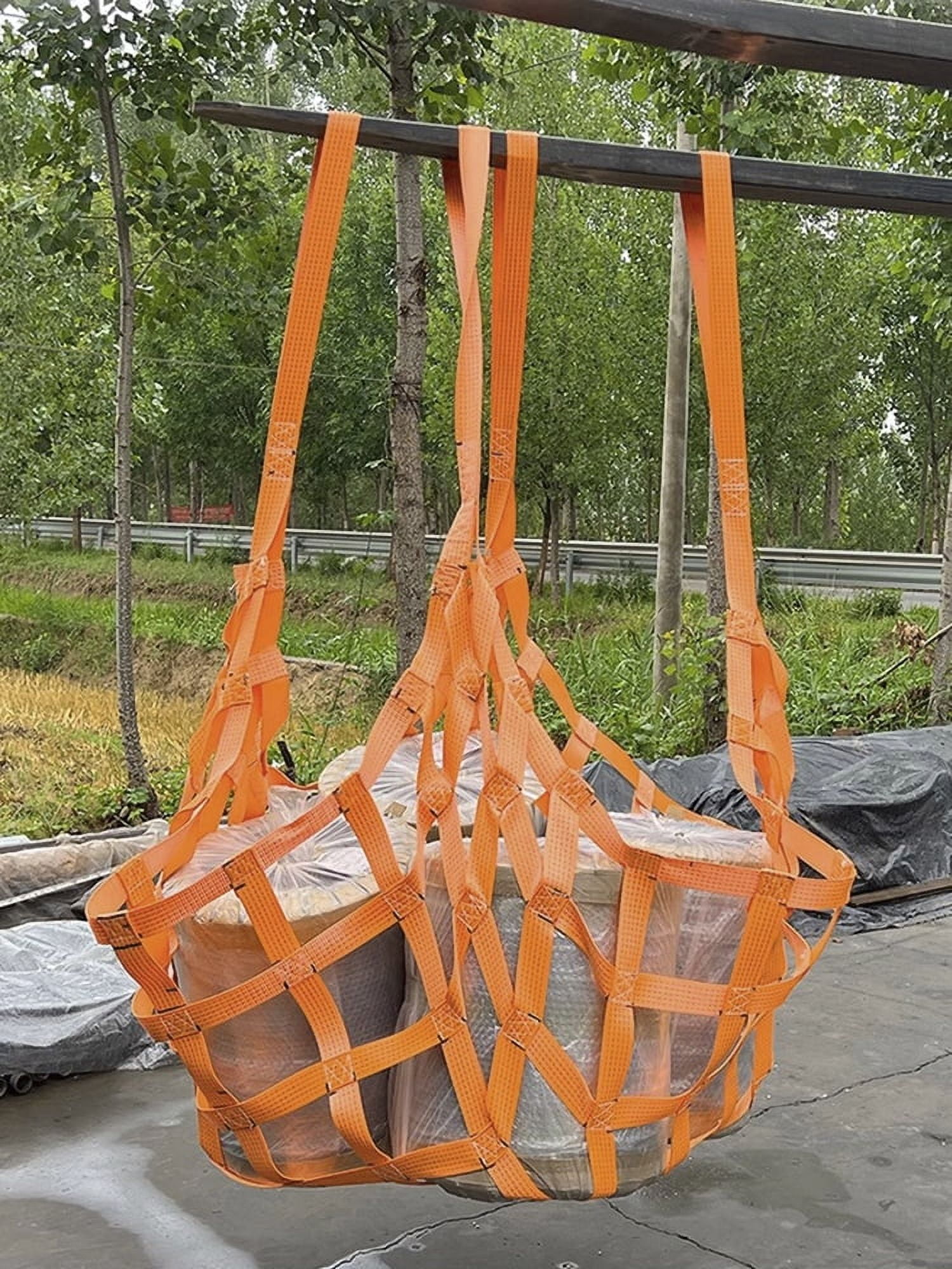 Ikoopy Cargo Hoisting Nets 1x1M Polyester Sling Hoisting Net 300 KG ...