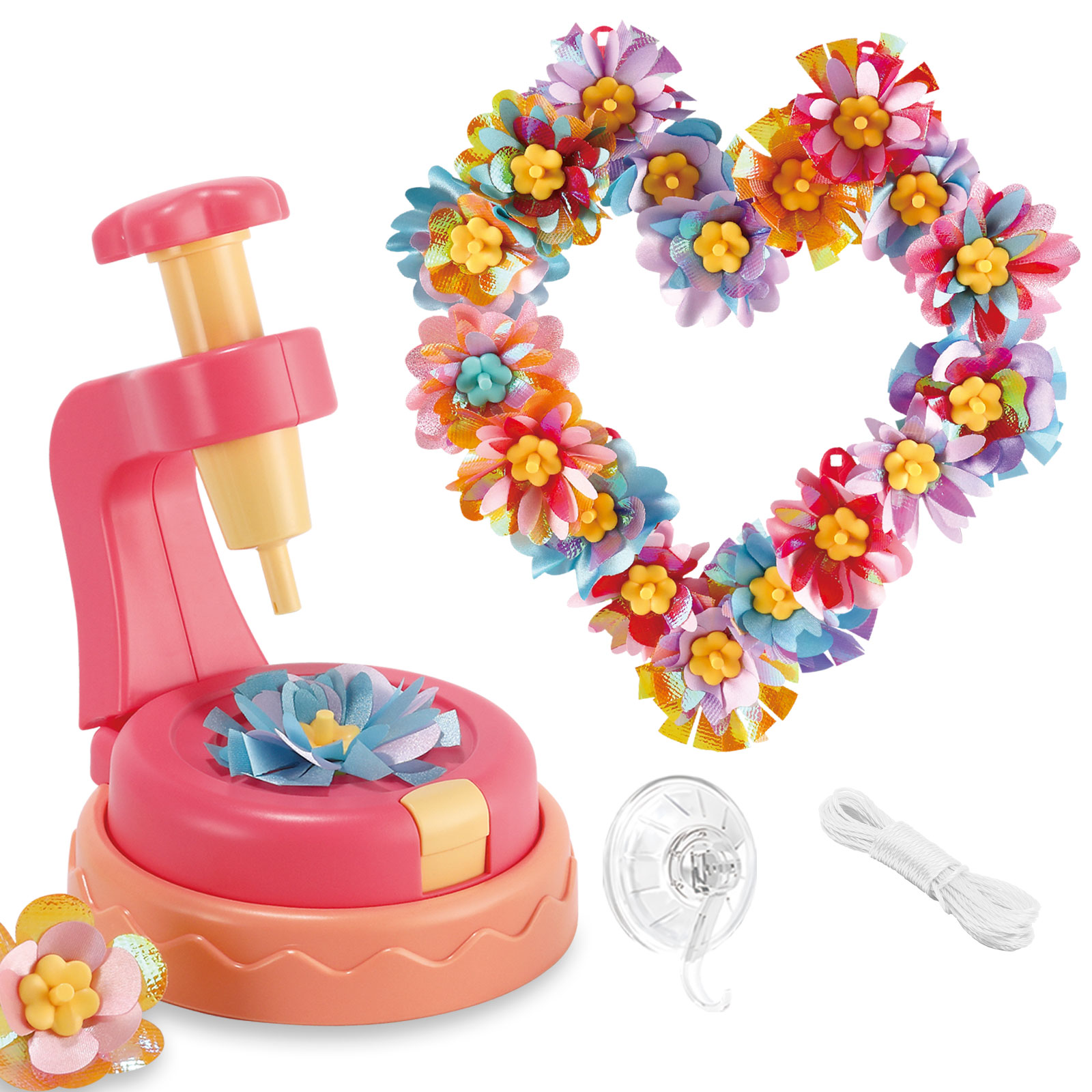 Ikoopy DIY Flower Art Craft Set Creative Fabric Flower Bouquets Toy ...