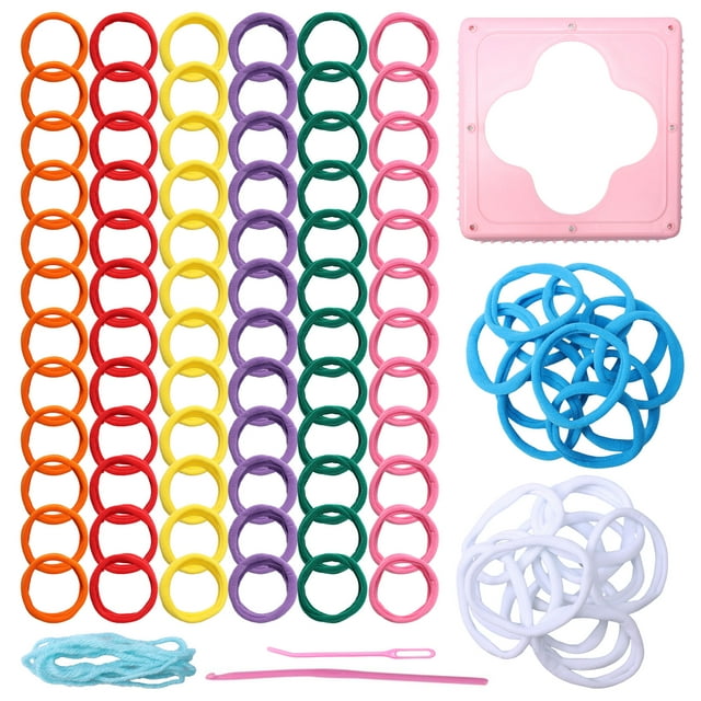 Ikoopy DIY Weaving Craft Kit Features Sturdy Weaving Frame and 96 ...