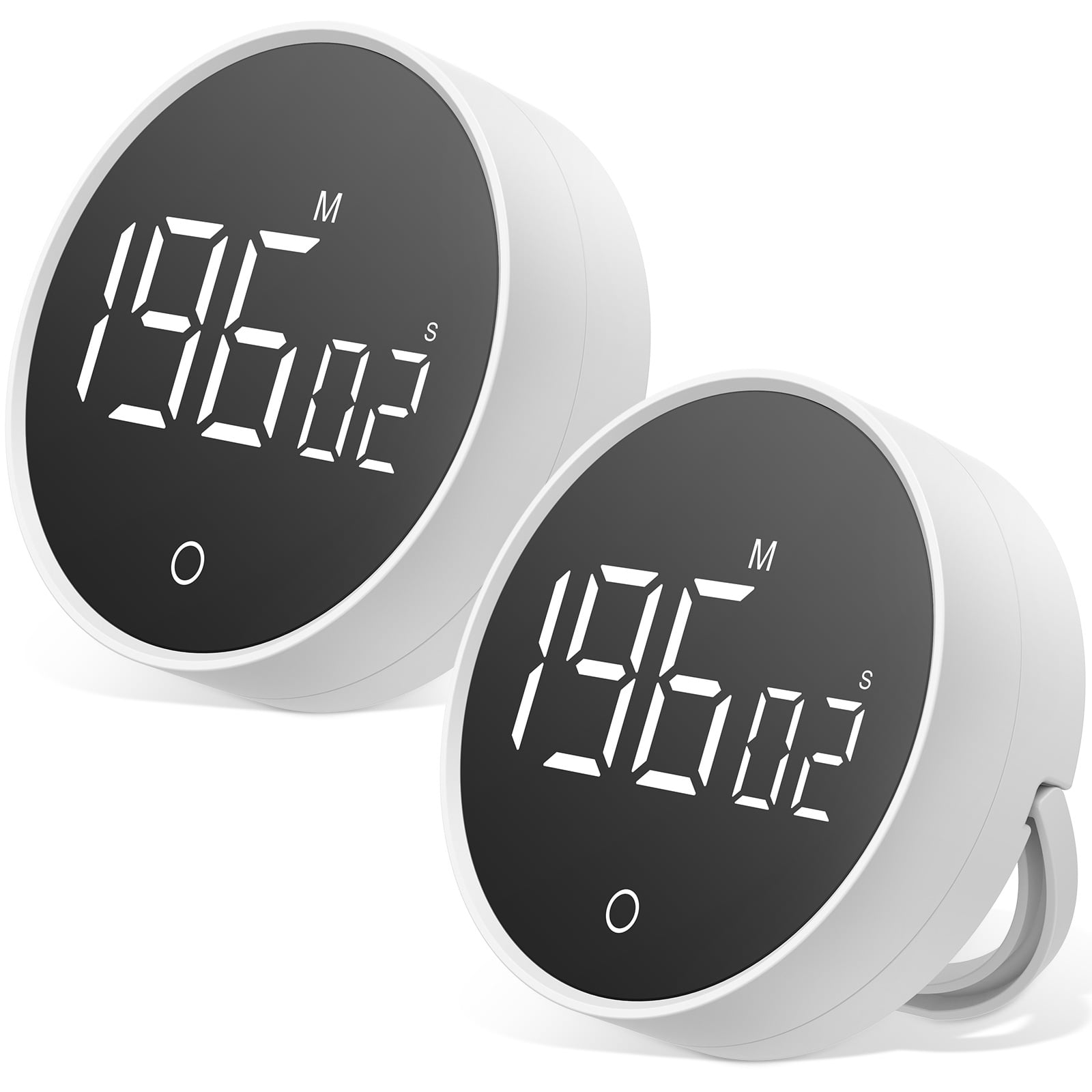Ikoopy Digital Kitchen Timer Magnetic Timer 200 Minute Countdown Count Up Timer Battery Powered