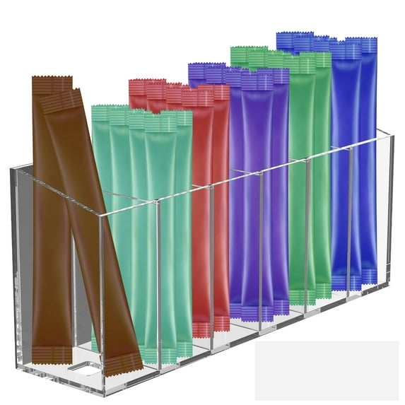 Ikoopy Drink Packet Organizer with Self Adhesive Sticker and Magnetic ...