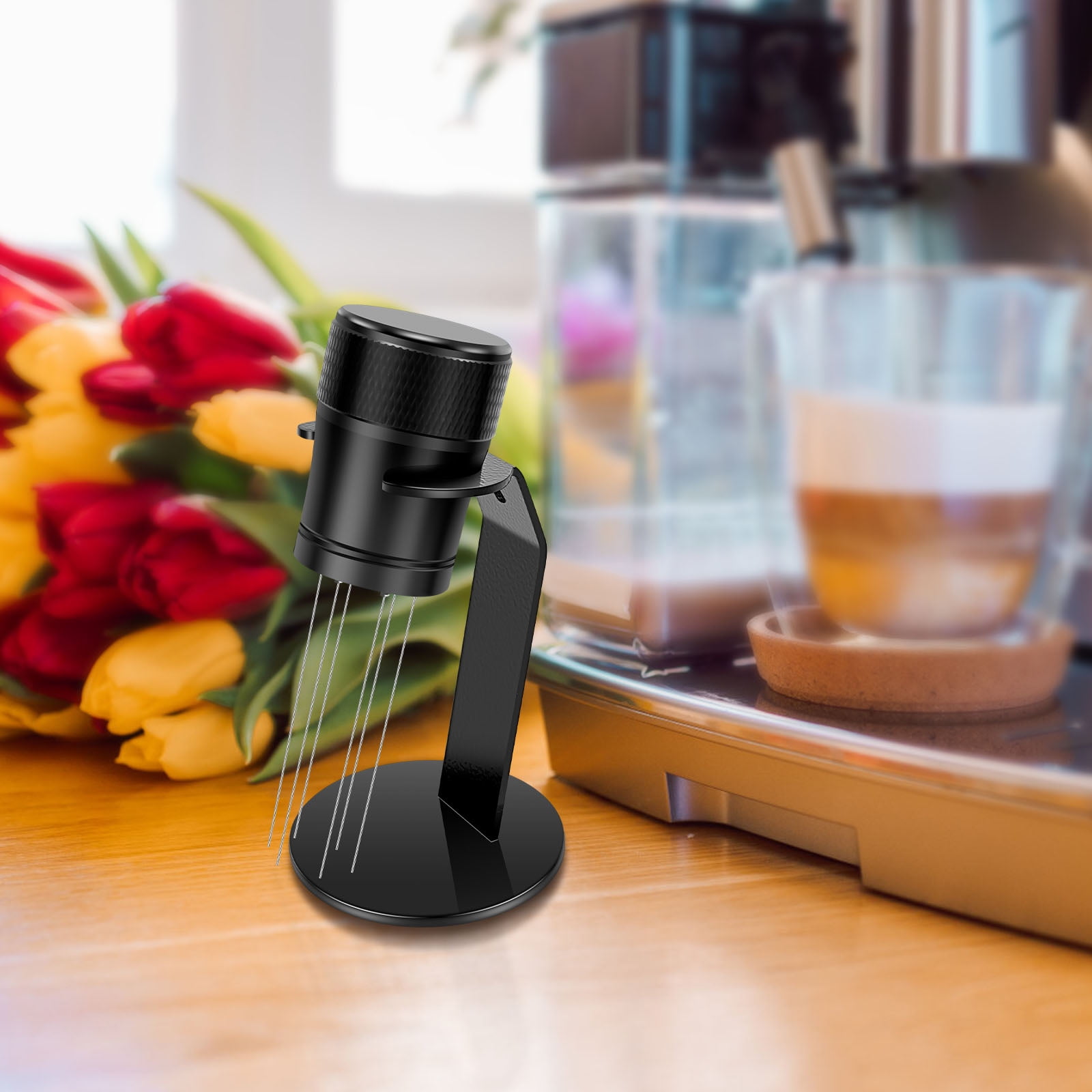 Ikoopy Espresso Distribution Tool Stainless Steel Espresso Coffee ...