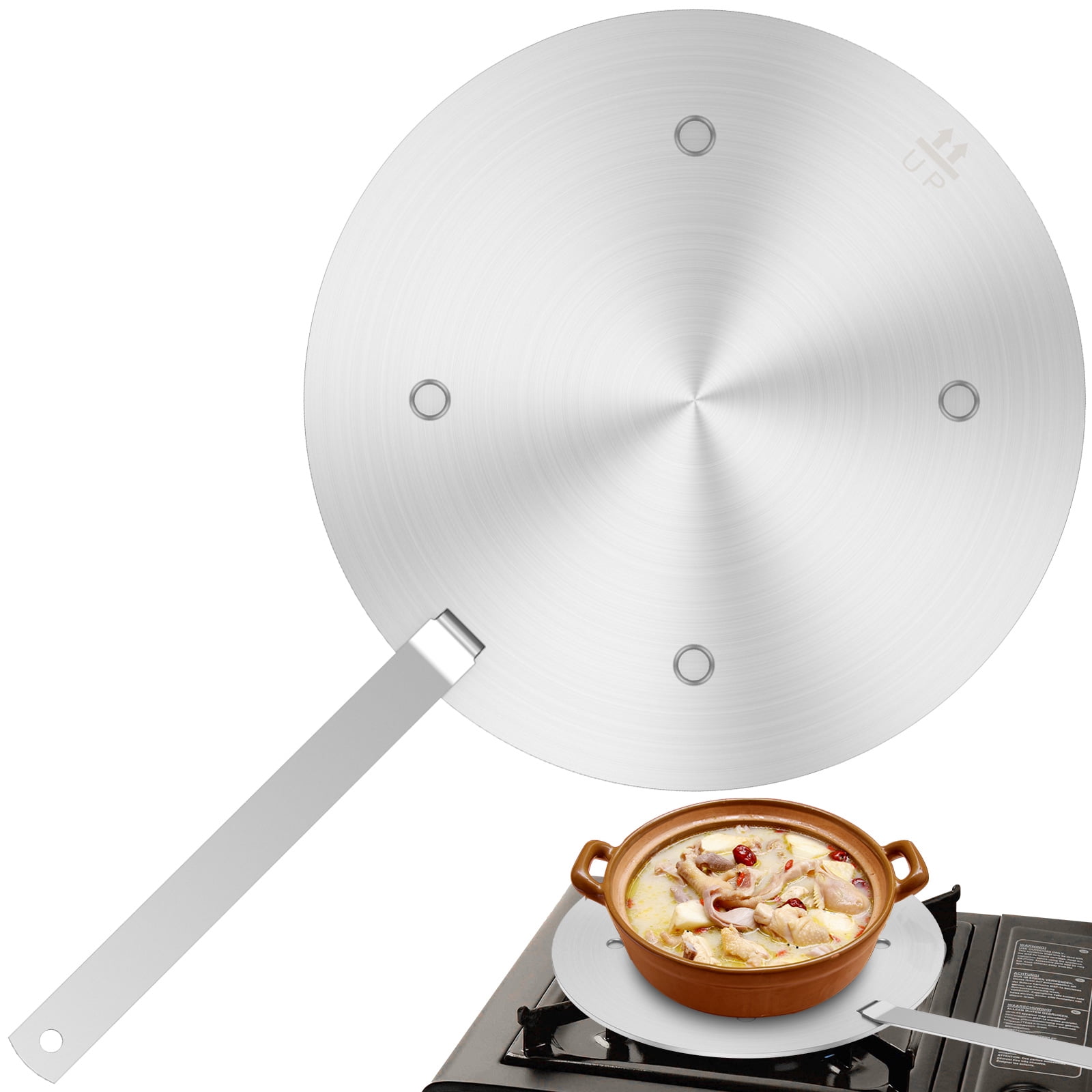 Ikoopy Heat Diffuser Plate with Removable Handle 3 Tier Heat Conduction ...