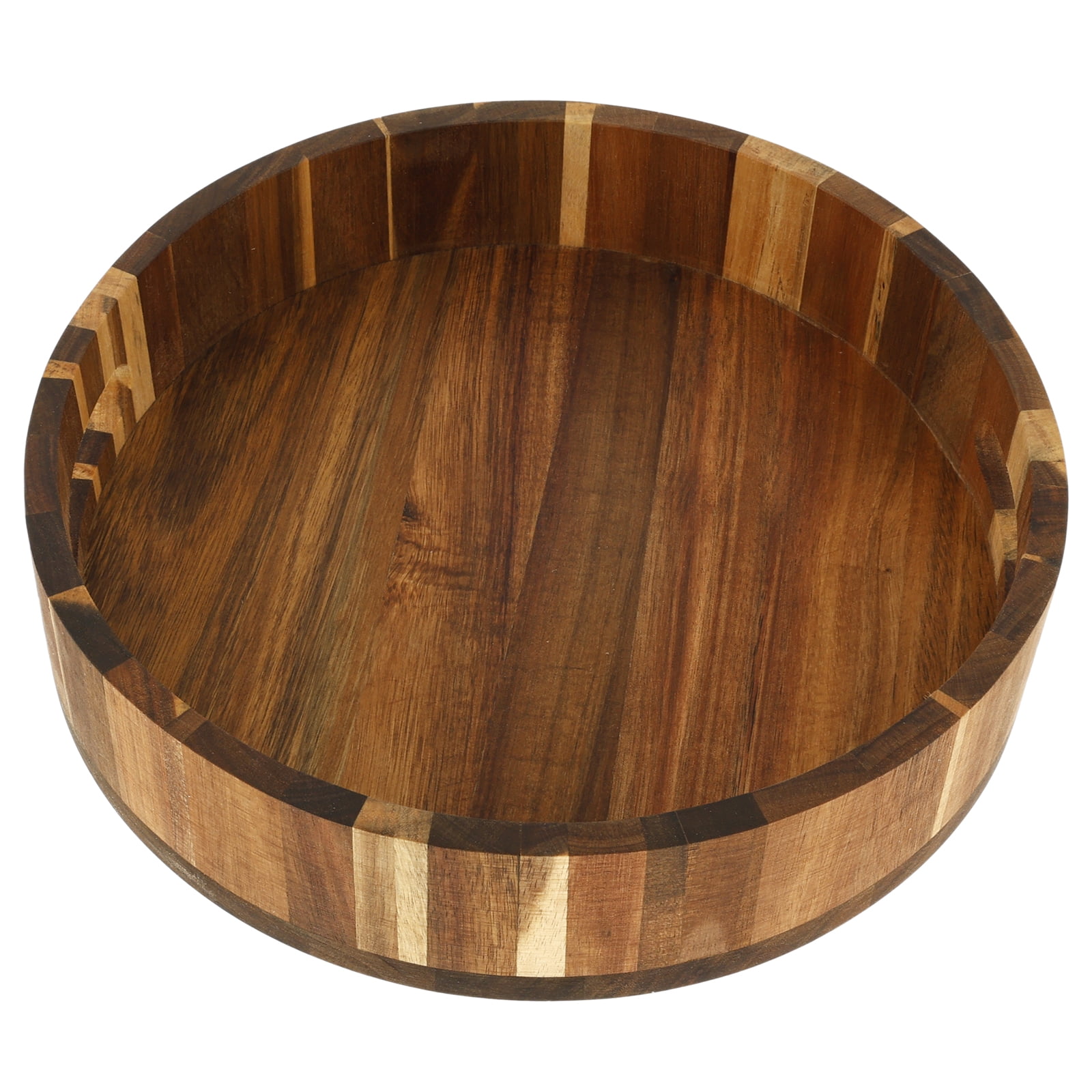 Ikoopy Lazy Susan Organizer Wooden Turntable Tray Round Rotating Tray ...