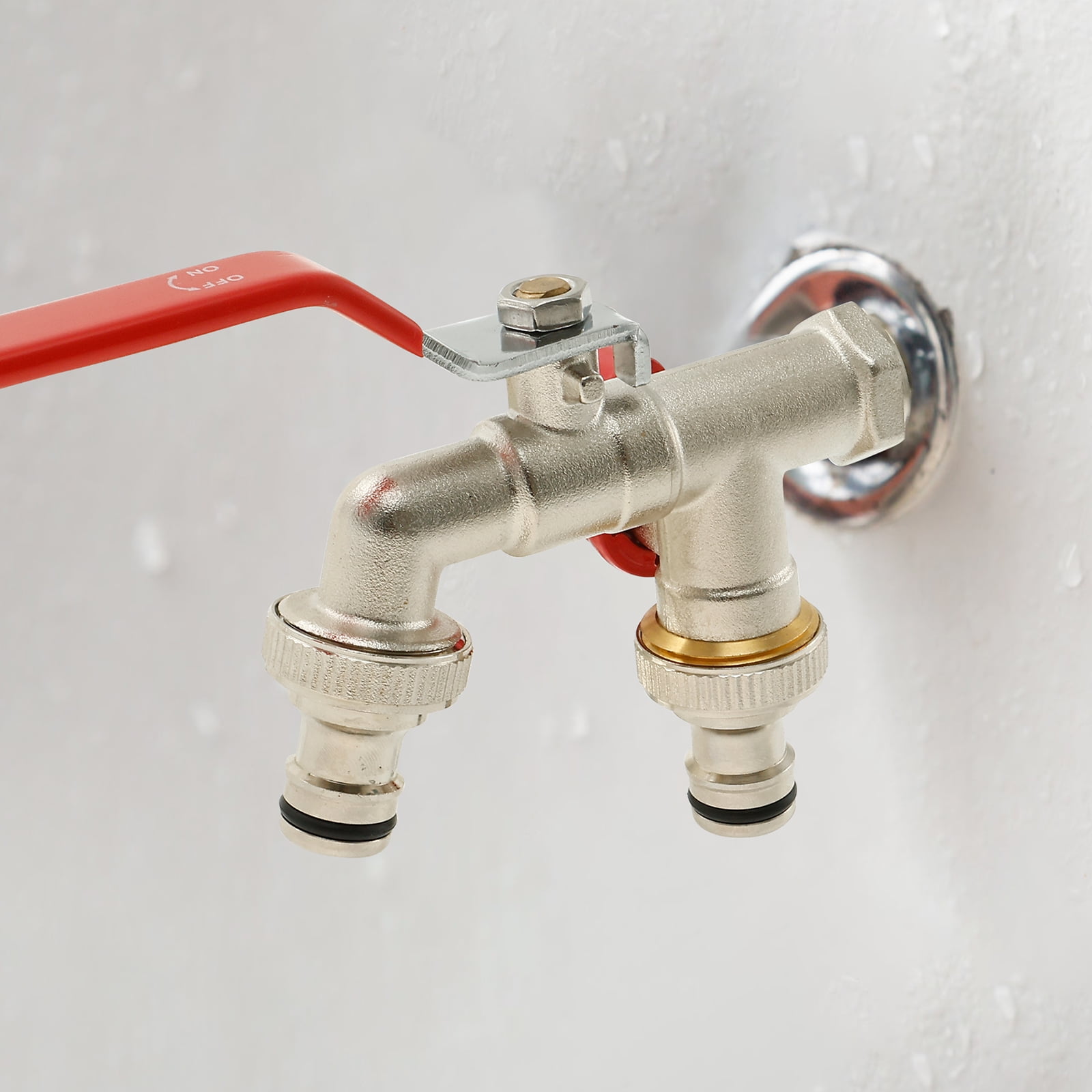 Ikoopy Outdoor Tap Freeze Proof Sun Proof Full Copper Faucet Garden ...