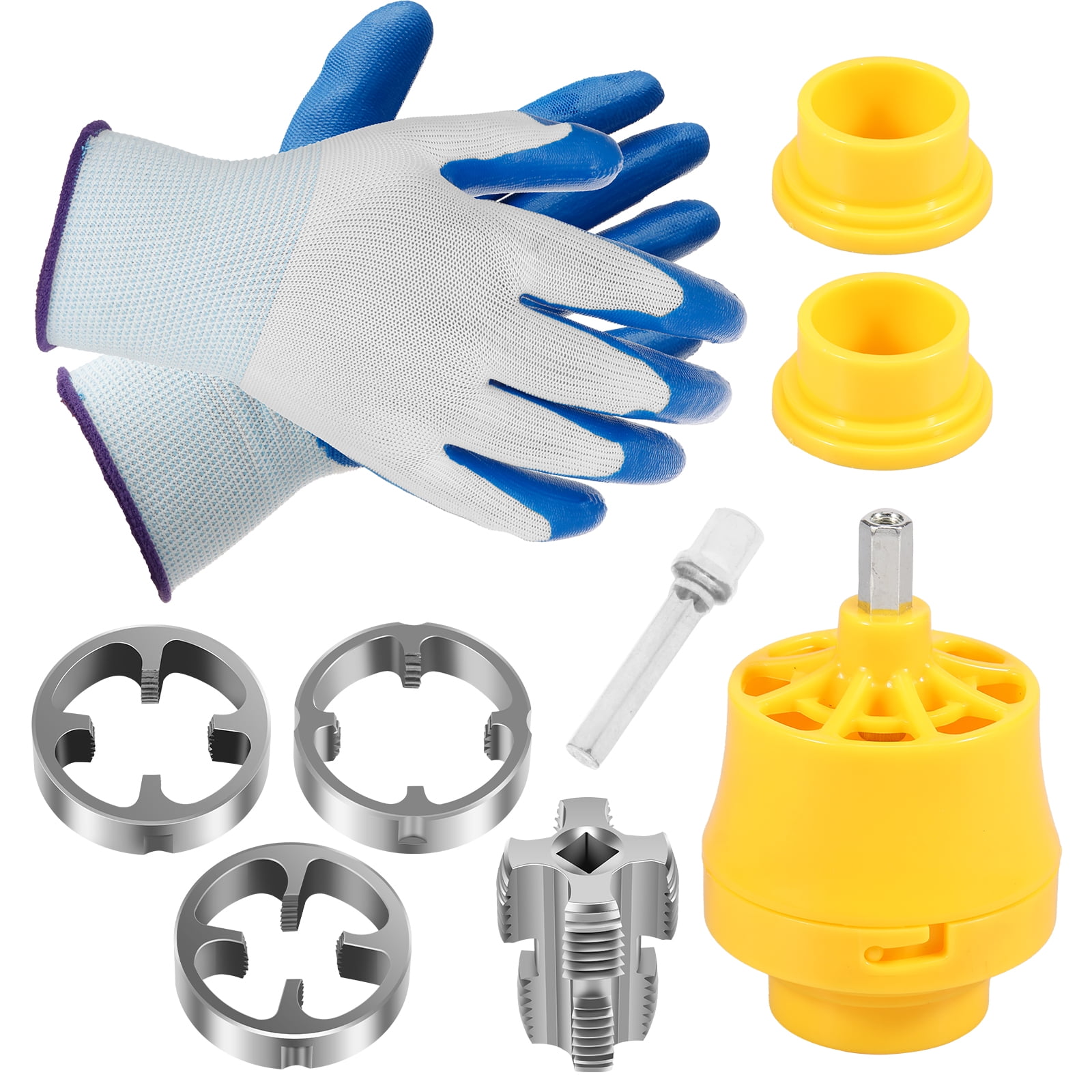 Ikoopy PVC Thread Maker Tool Sturdy Electric Drill PVC Pipe Threader ...