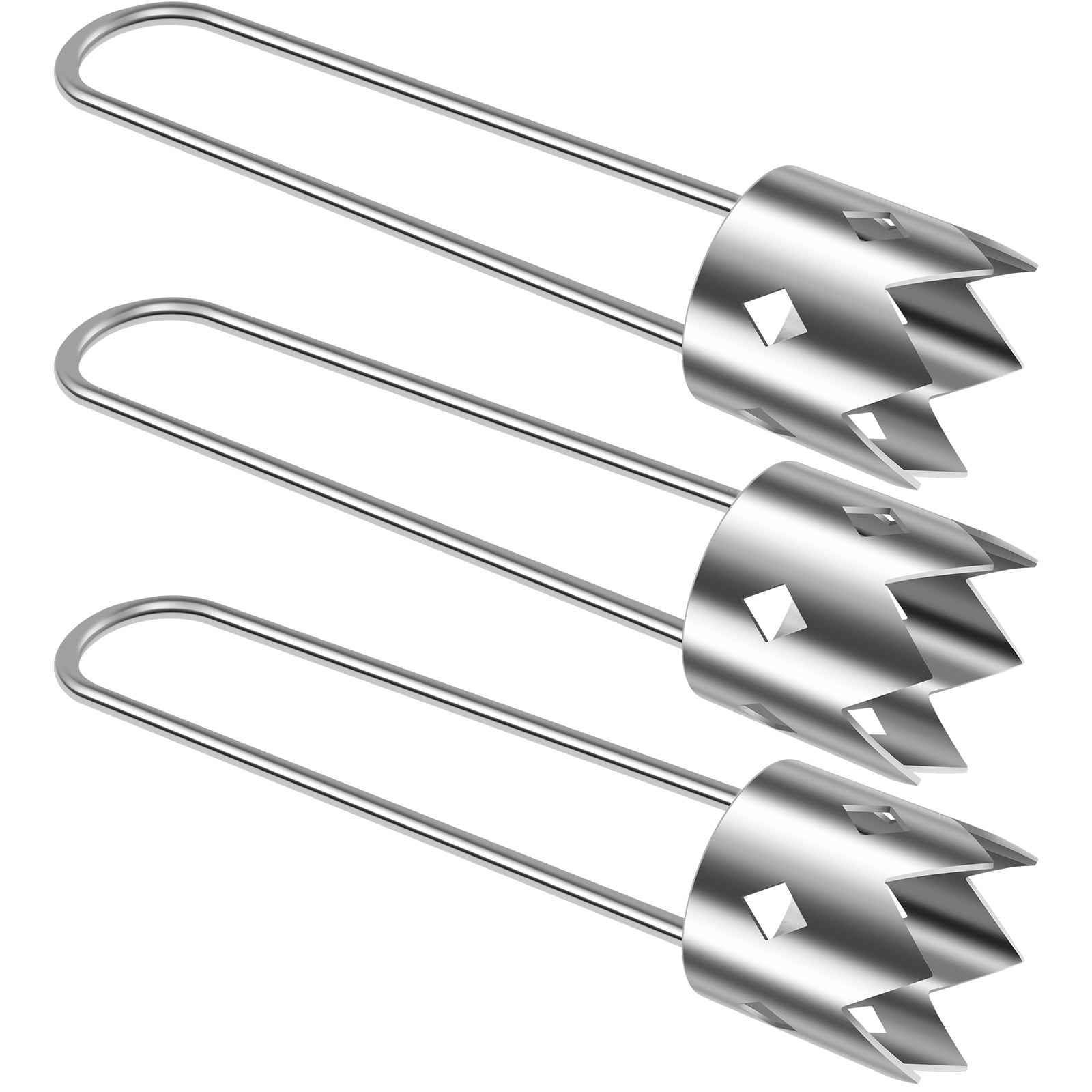 Ikoopy Pepper Corer Stainless Steel Chili Corer with Handle Hangable ...