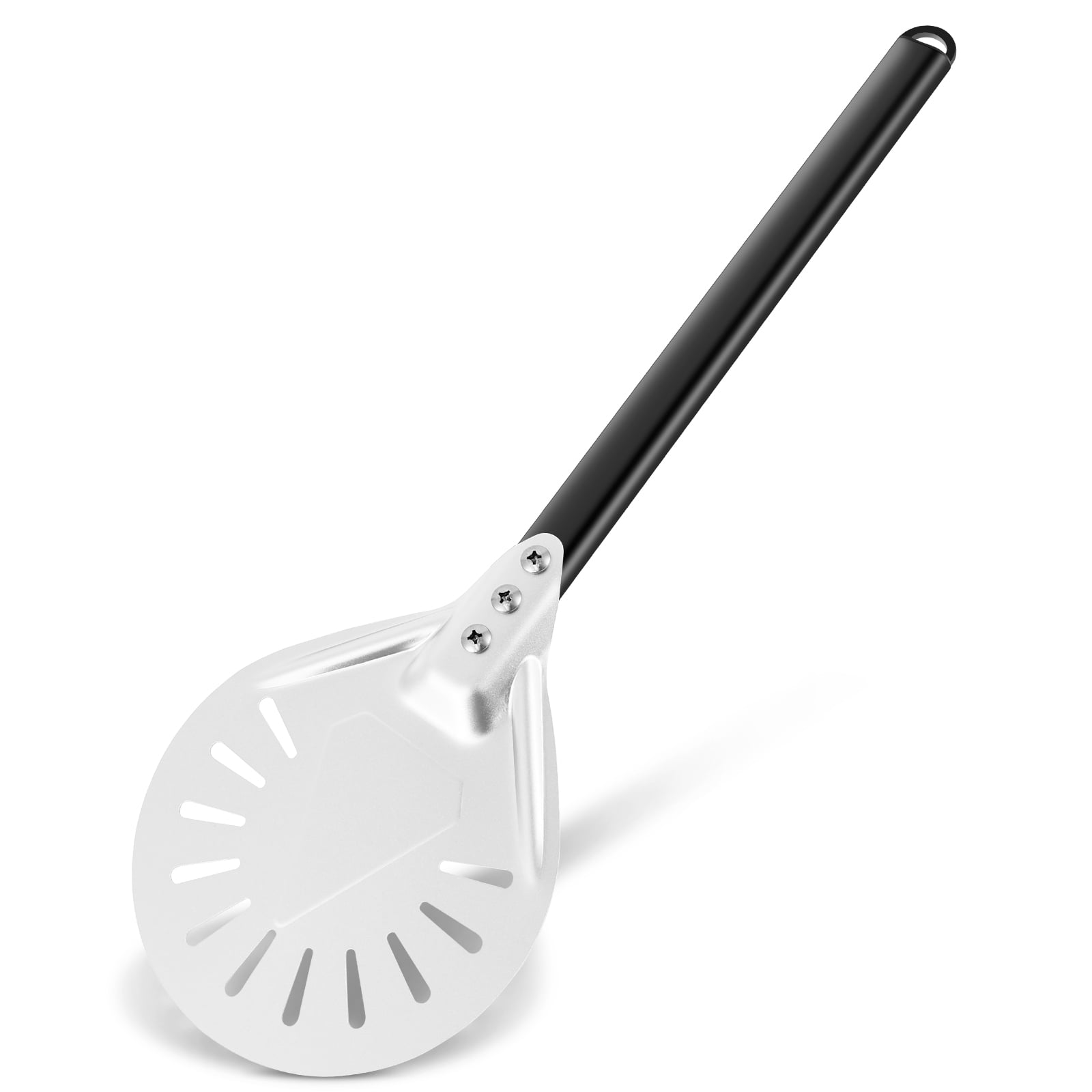Ikoopy Pizza Turning Peel 7/8 Inch Perforated Aluminum Pizza Paddle ...