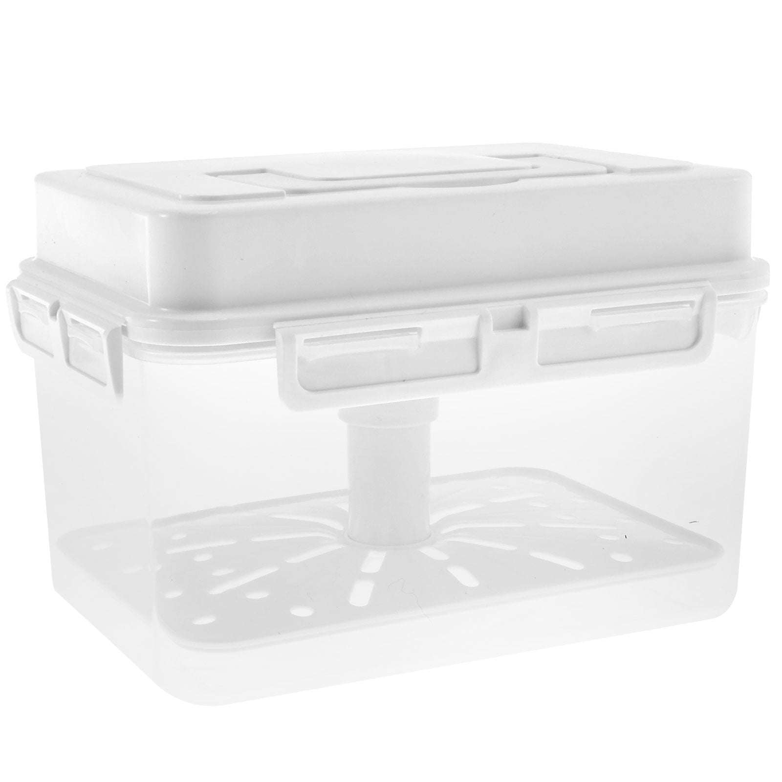 Ikoopy Plastic Press Fermentation Container With Hidden Handle Press ...