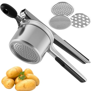 Priority Chef Large 15oz Potato Ricer, Heavy Duty Stainless Steel Ricer ...