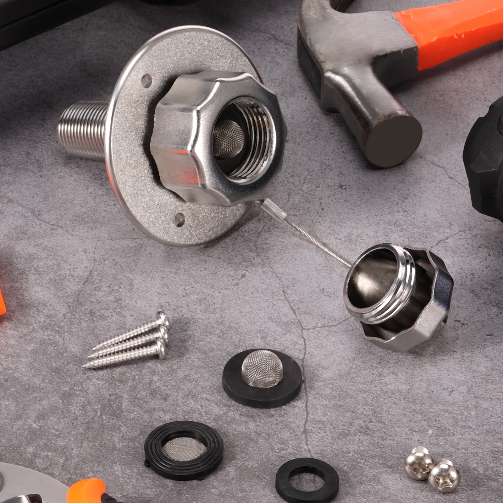 Ikoopy RV Water Inlet 304 Stainless Steel RV City Water Inlet ...