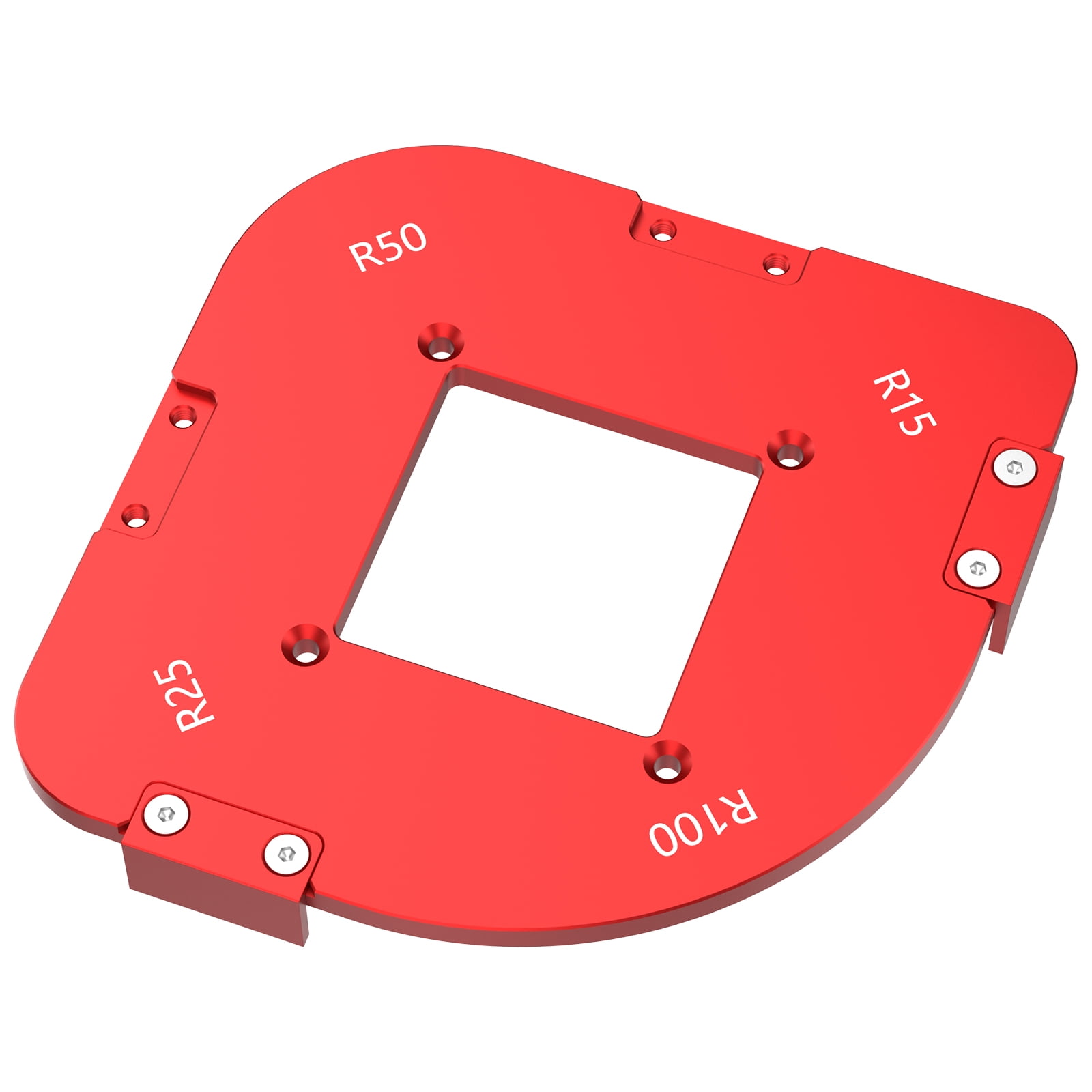 Ikoopy Round Corner Radius Template Aluminum Alloy Radius Jig Router ...