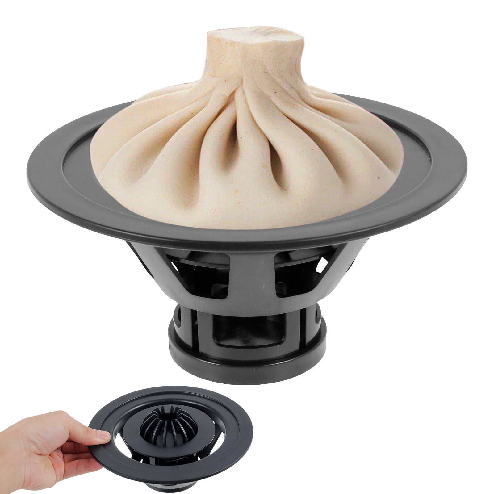 Ikoopy Safe Baozi Maker Machine Dumpling Momo Maker Mold Pie Steamer ...