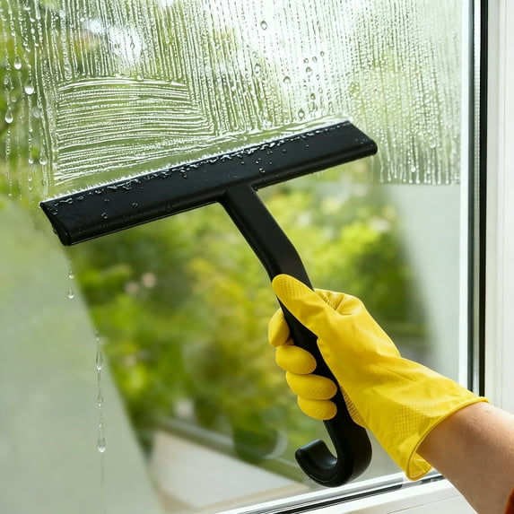 Ikoopy Shower Squeegee for Shower Door Integrated Silicone Bathroom ...