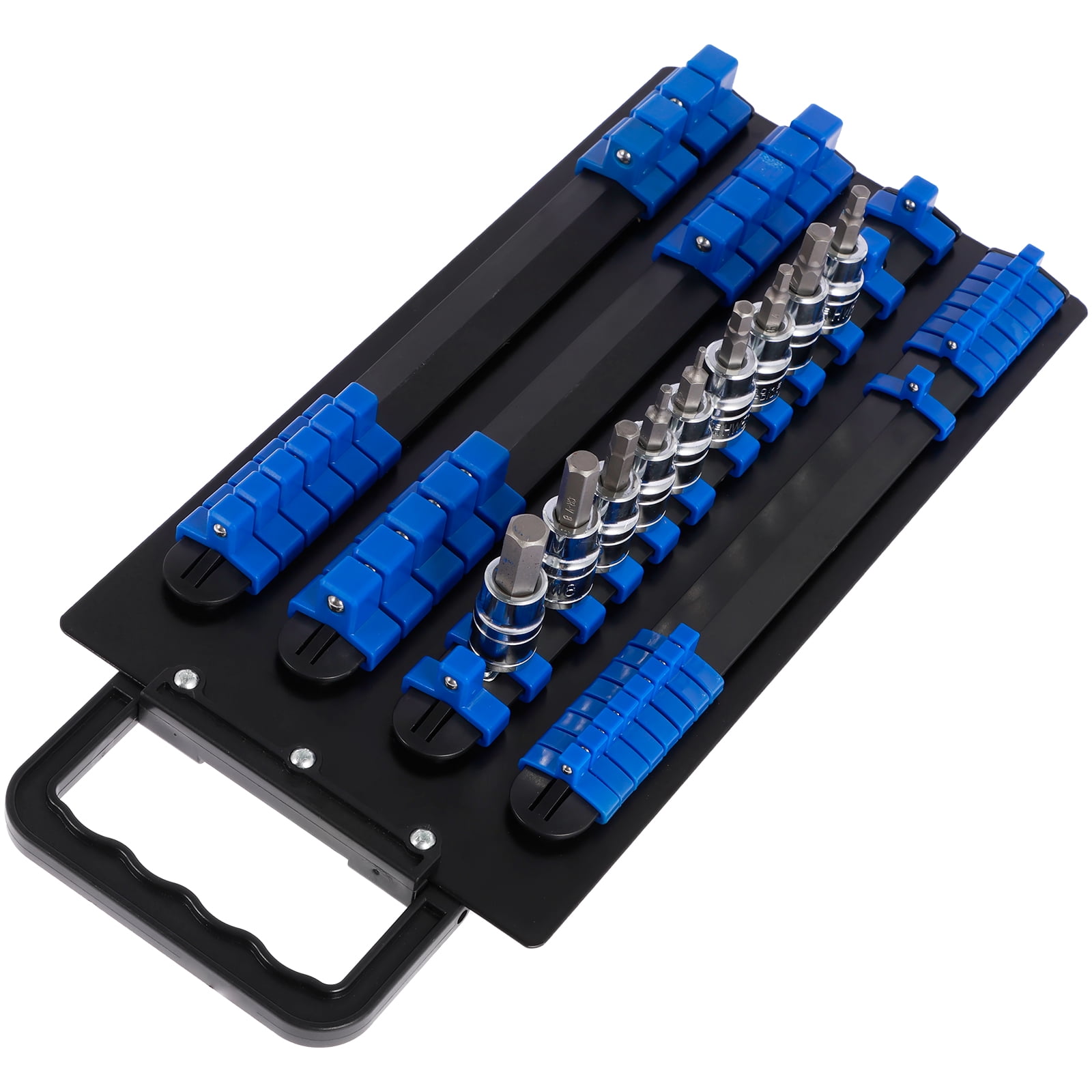Ikoopy Socket Organizer Heavy Duty Socket Set Holder Socket Steel Rack ...