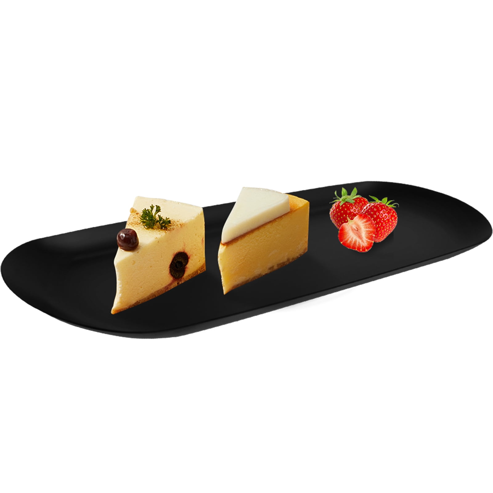 Ikoopy Stainless Steel Decorative Tray Extra Large Oval Jewelry Tray ...