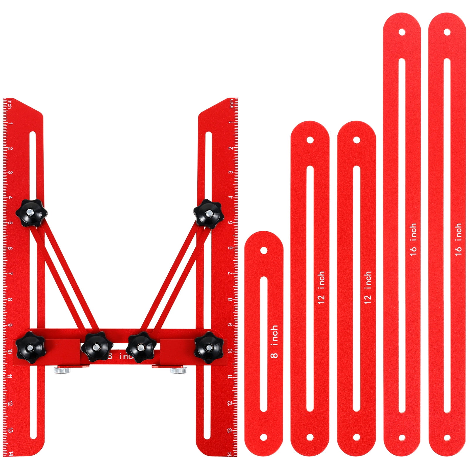 Ikoopy Stair Measuring Tool with Auxiliary Support Rod Adjustable ...