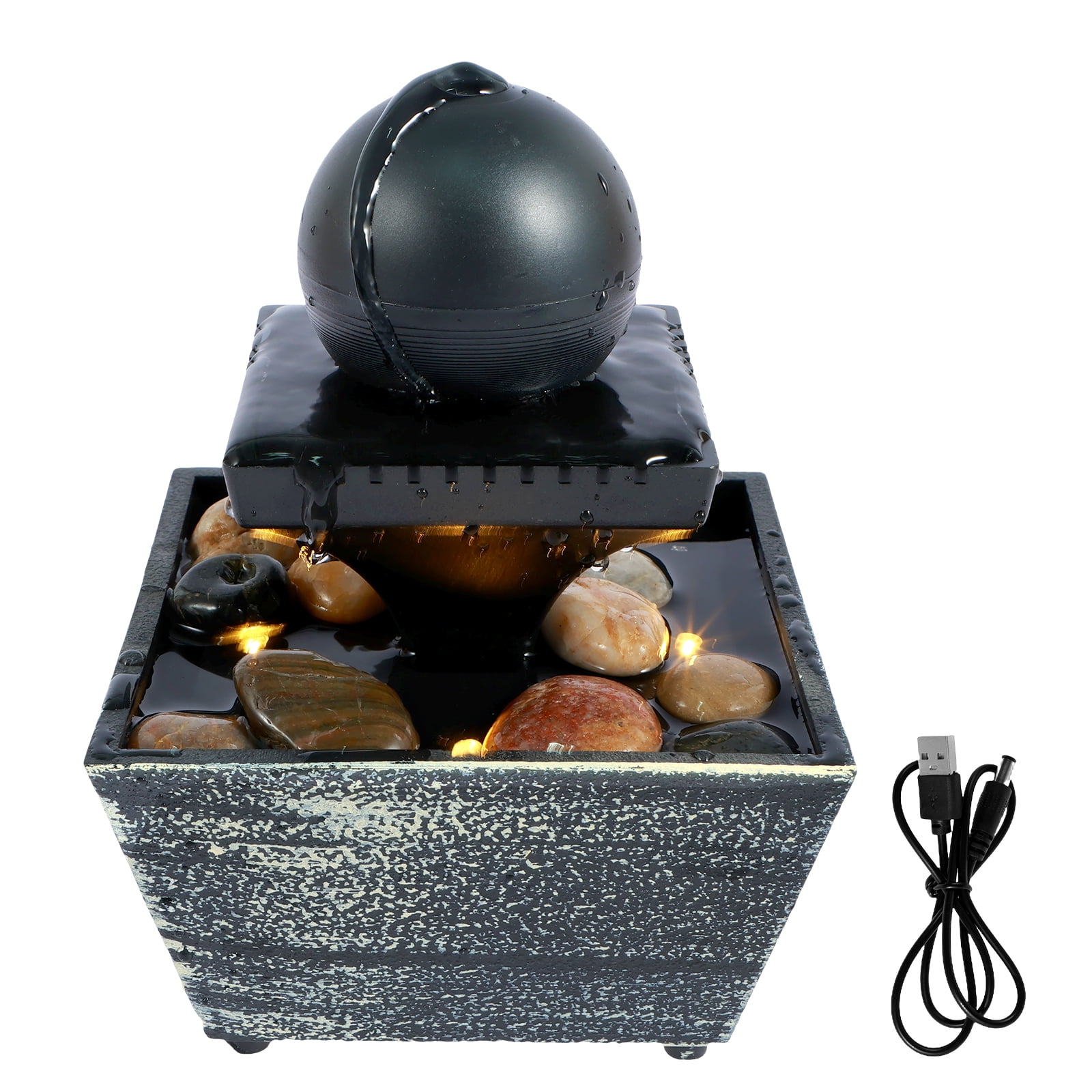 Customer reviews for NUAHRHY Tabletop Fountain Meditation Water ...