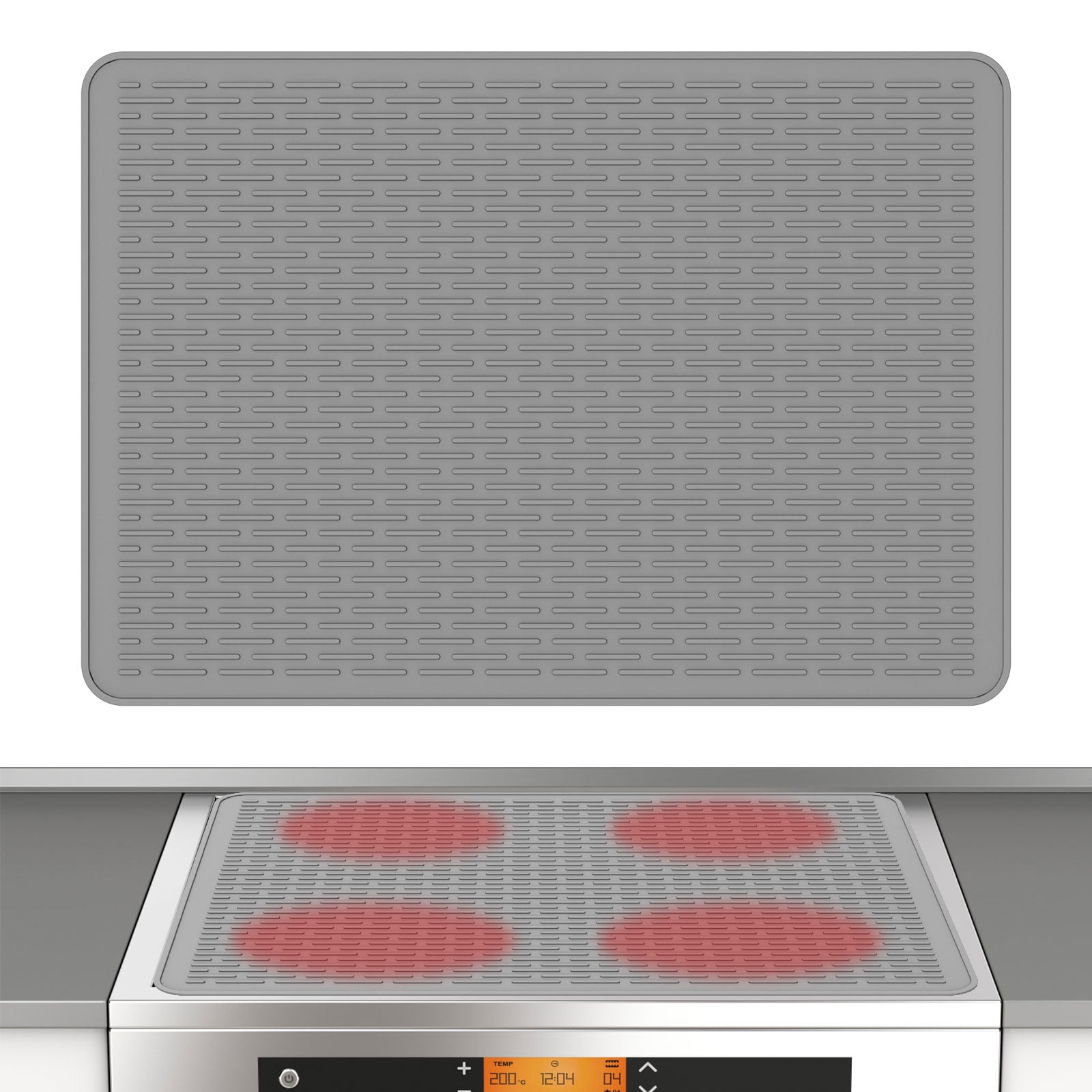 Ikoopy Thermochromic Silicone Stove Top Cover Extra Large Rollable ...