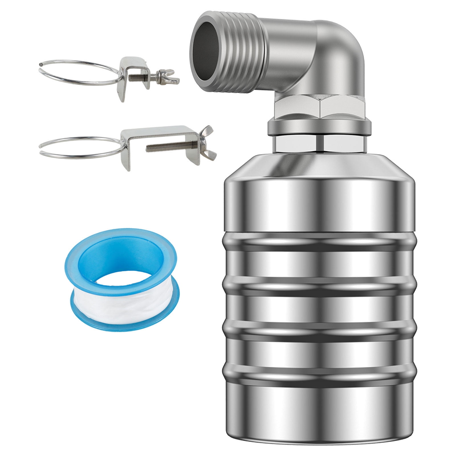 Ikoopy Water Level Control Float Valve 1/2inch 3/4inch 304 Stainless ...