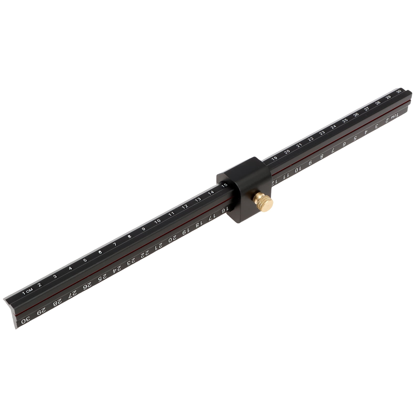 Ikoopy Woodworking Edge Measuring Ruler 12 Inch Aluminum Alloy L Shape ...