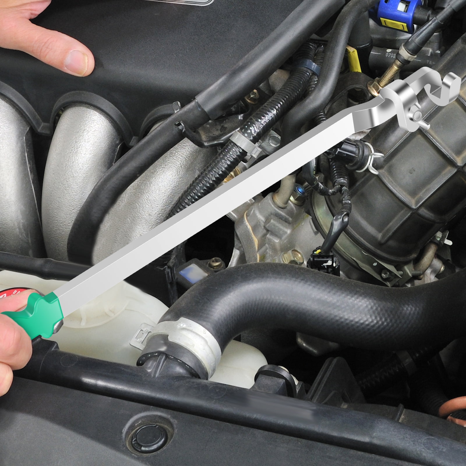 Ikoopy Wrench Extender Tool Ergonomic Long Wrench Extension Rust ...