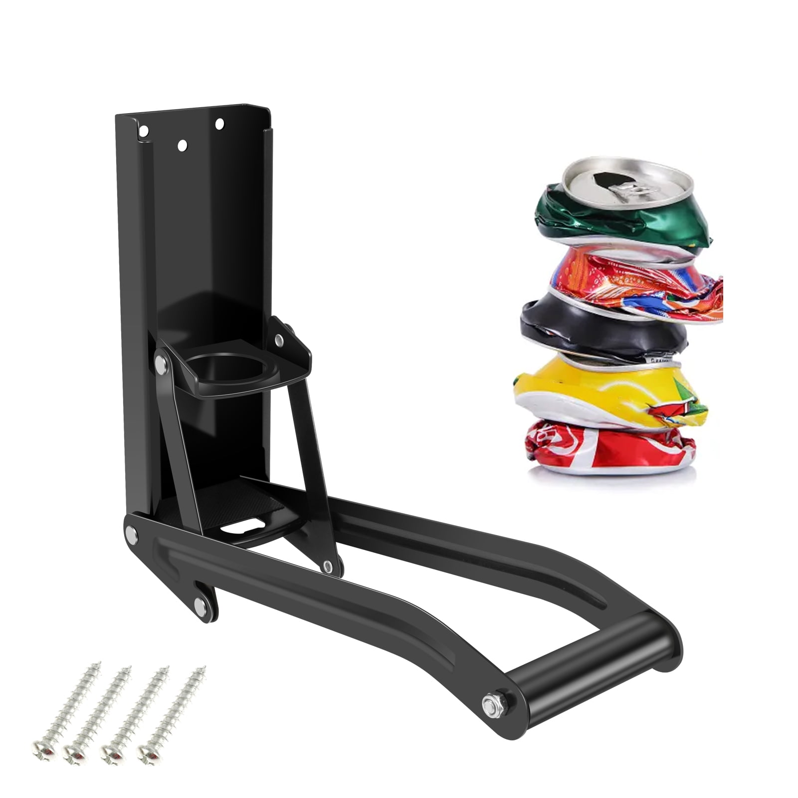 Ikoopy 16 oz Metal Can Crusher Environmentally Friendly Can Smasher ...