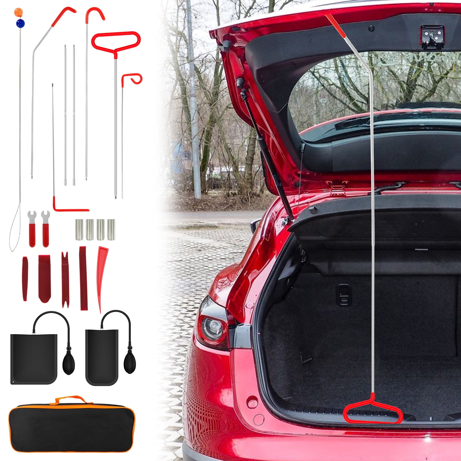 Ikoopy 17Pcs Assorted 5th Wheel Pin Puller Kit Heavy Duty J-Hook ...