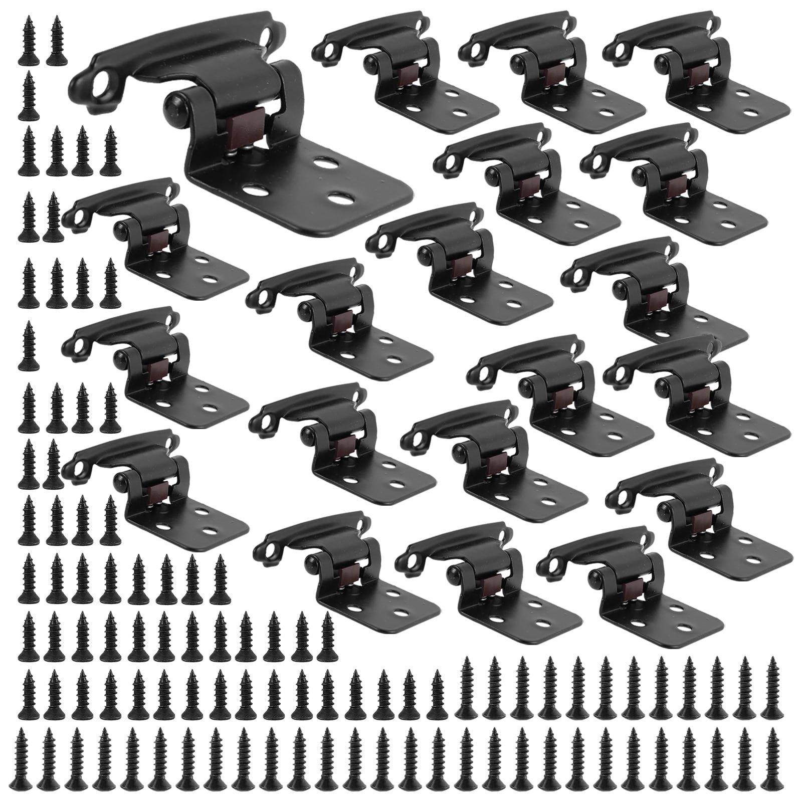 Ikoopy 20Pcs Cabinet Hinges Self Closing Frame Cabinet Hinges Cold ...