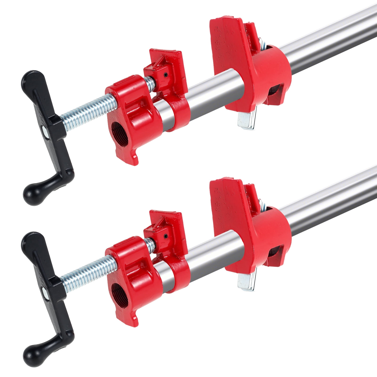 Ikopy 2Pcs 3/4 Inch Pipe Clamps Sturdy Wood Gluing Pipe Clamp Set ...