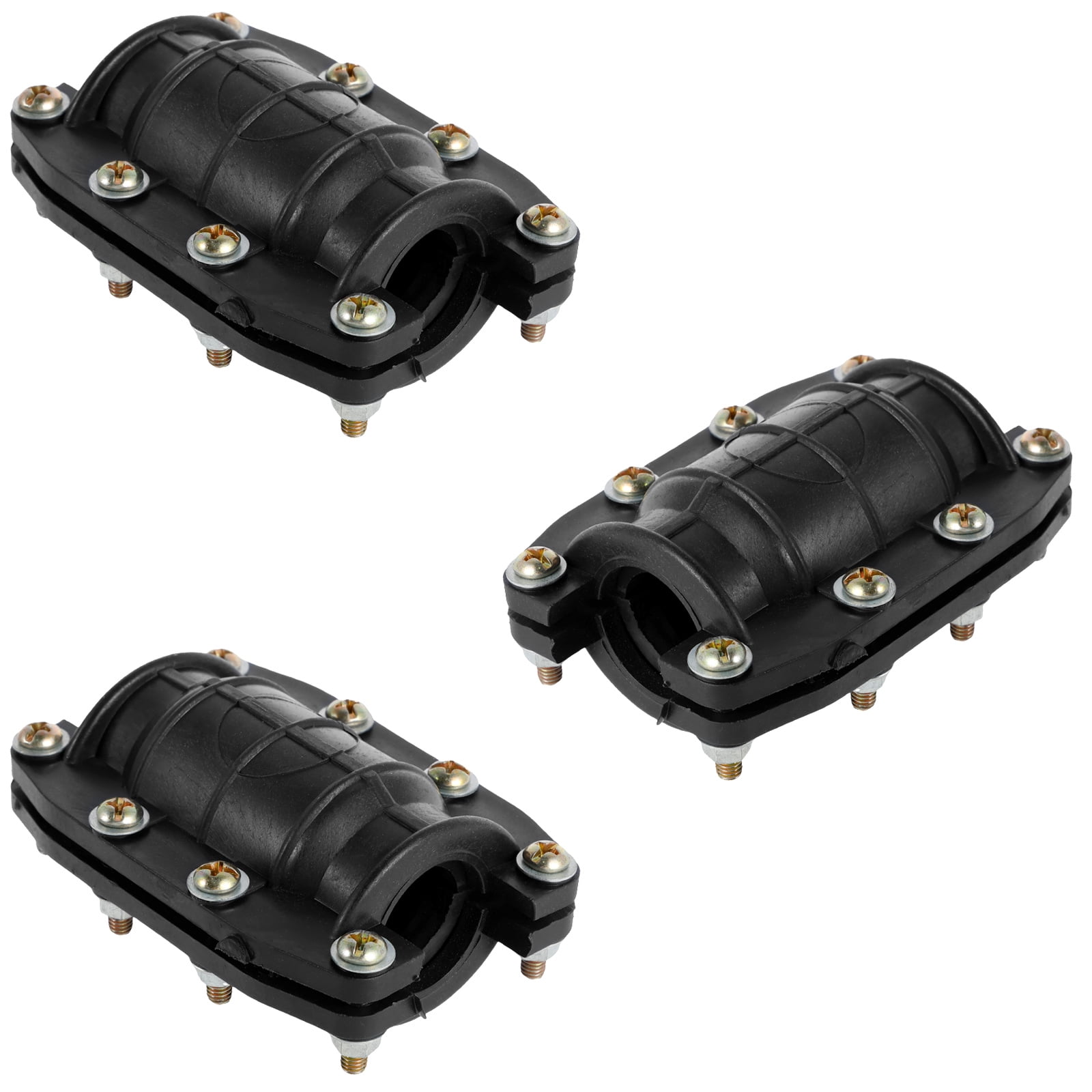 Ikoopy 3Pcs Pipe Repair Clamp Anti-Impact Water Pipe Leak Repair Clamp ...